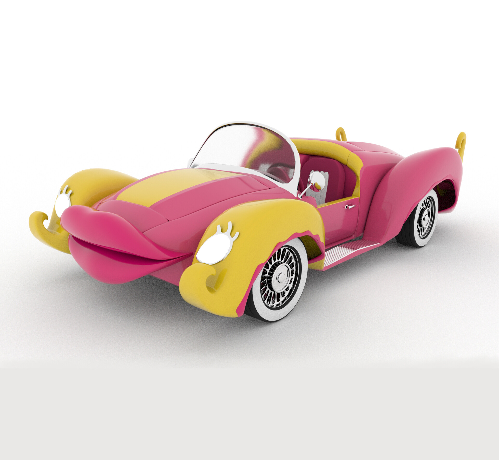 ArtStation - Wacky Races - Compact Pussycat