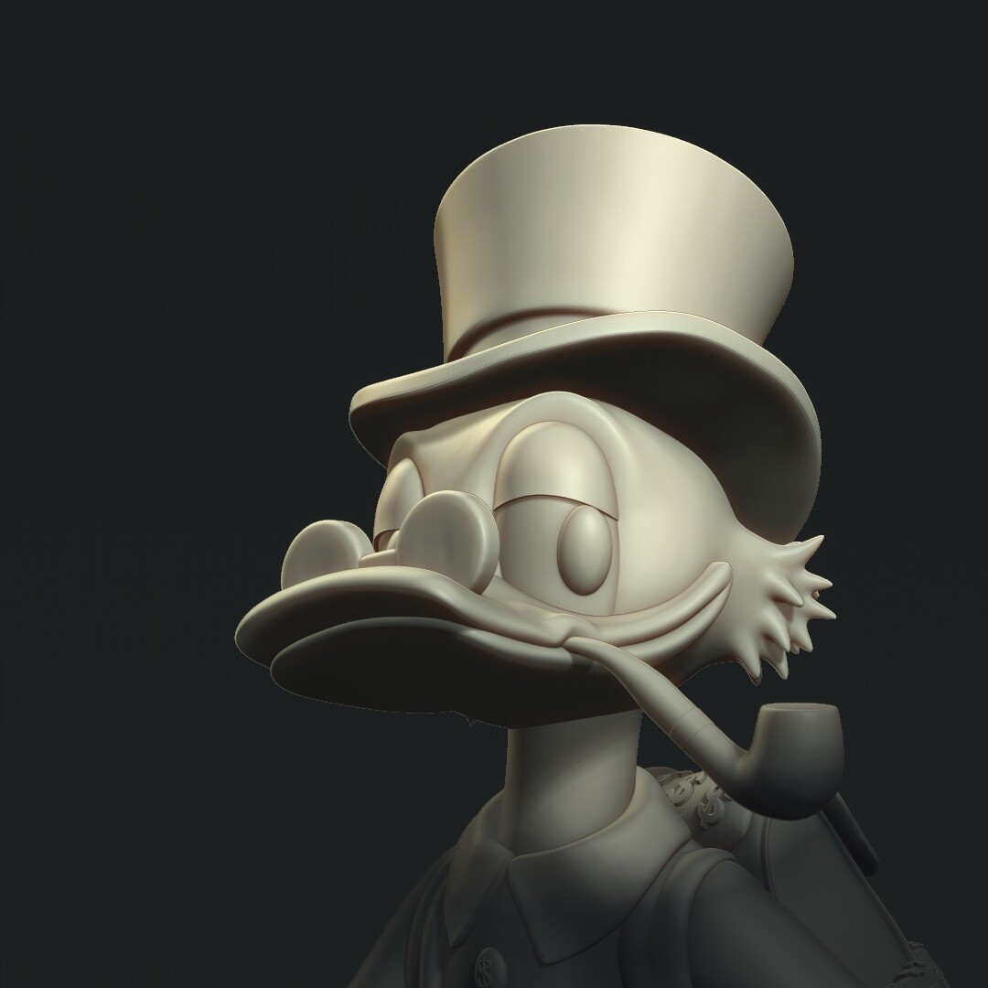 ArtStation - Scrooge McDuck - 3D Model