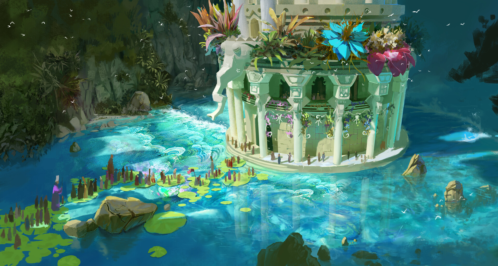 ArtStation - Hiding Temple