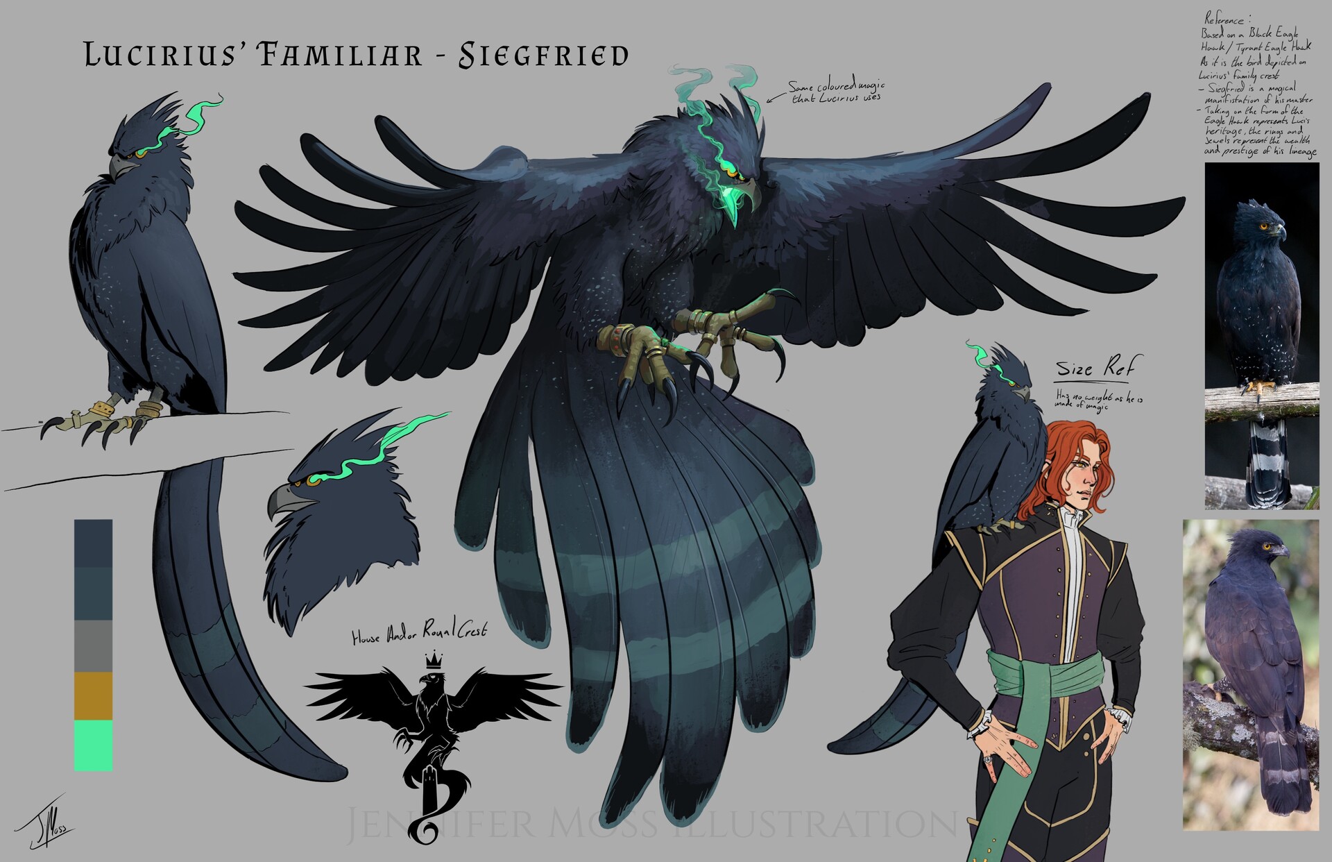 ArtStation - Arcane Familiar Creature Concept