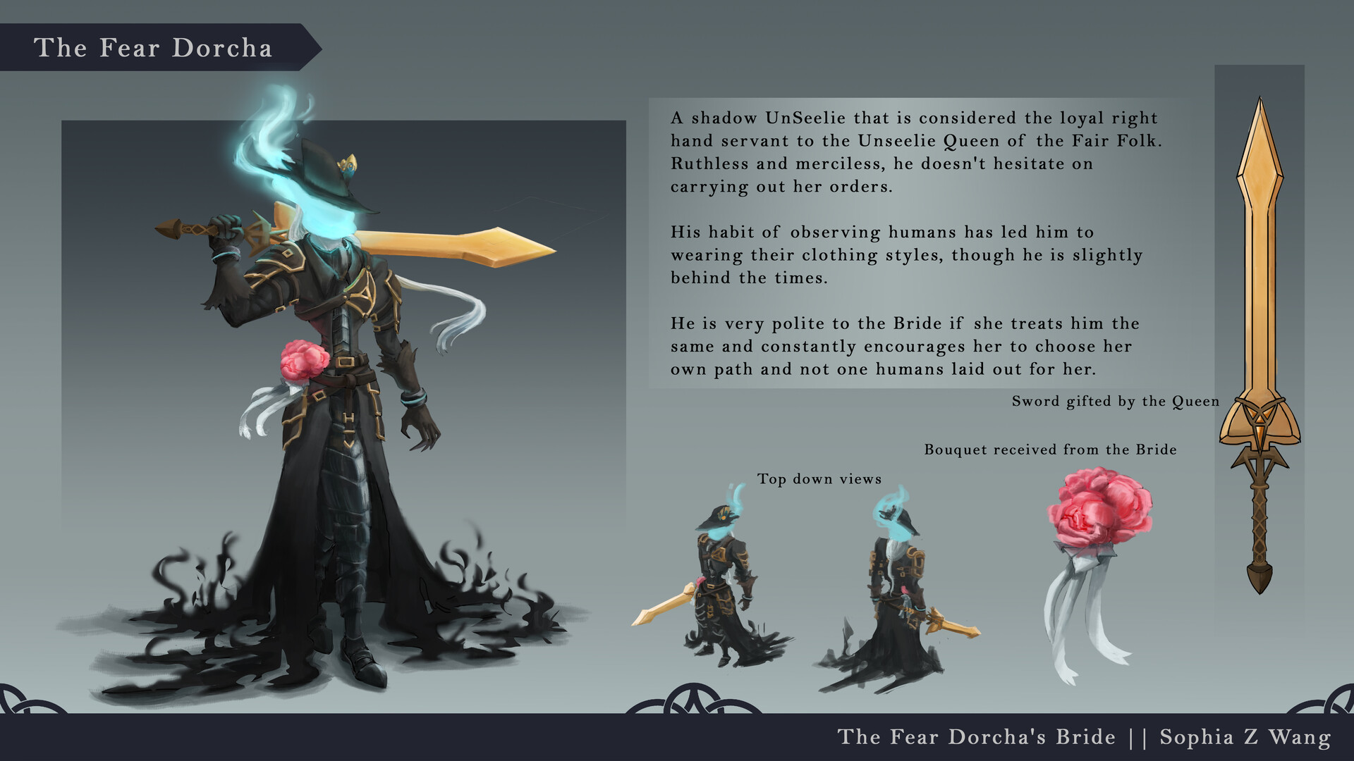 Sophia Z Wang - The Fear Dorcha's Bride Protagonists