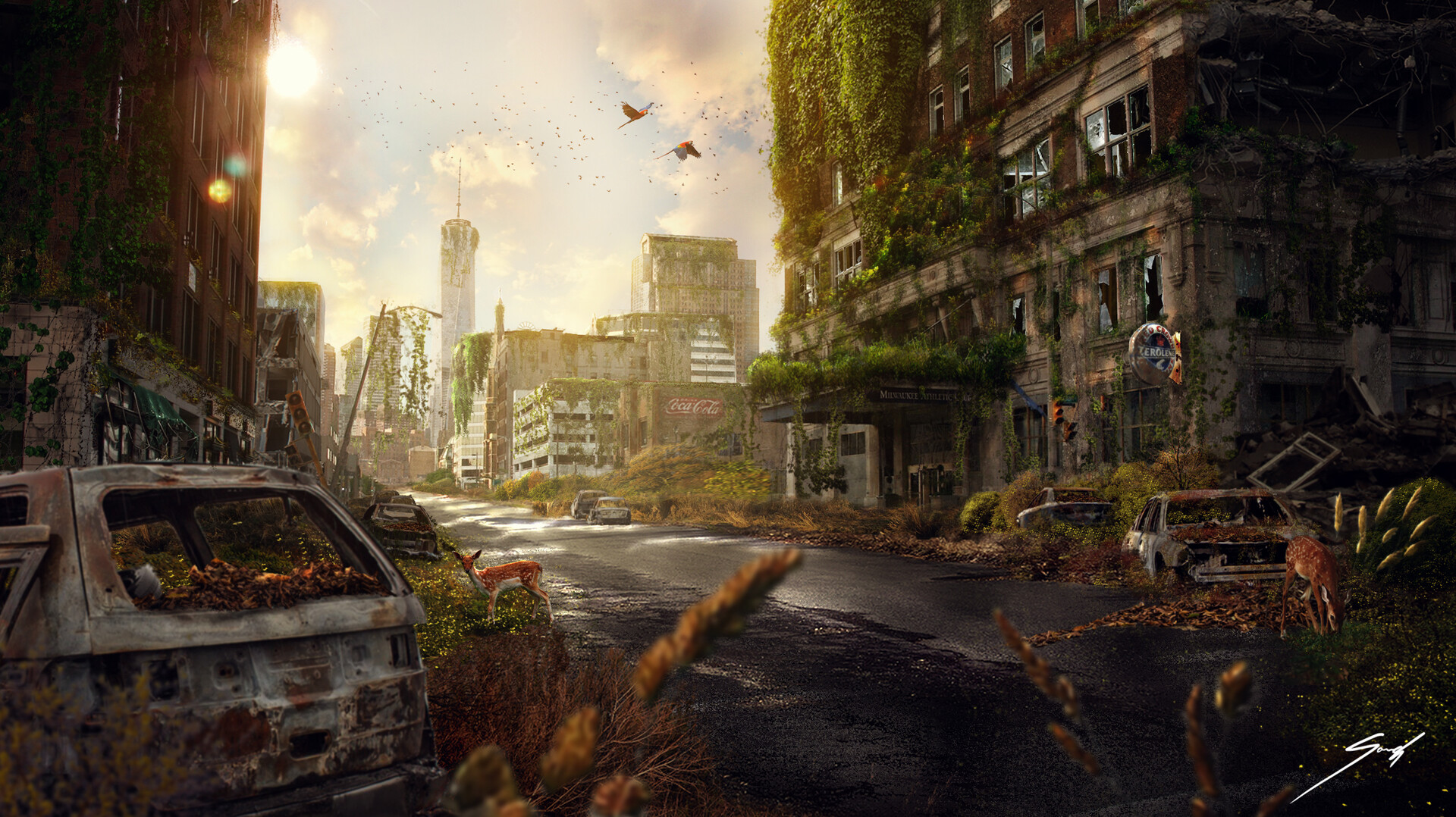 ArtStation - Photo bashing concept