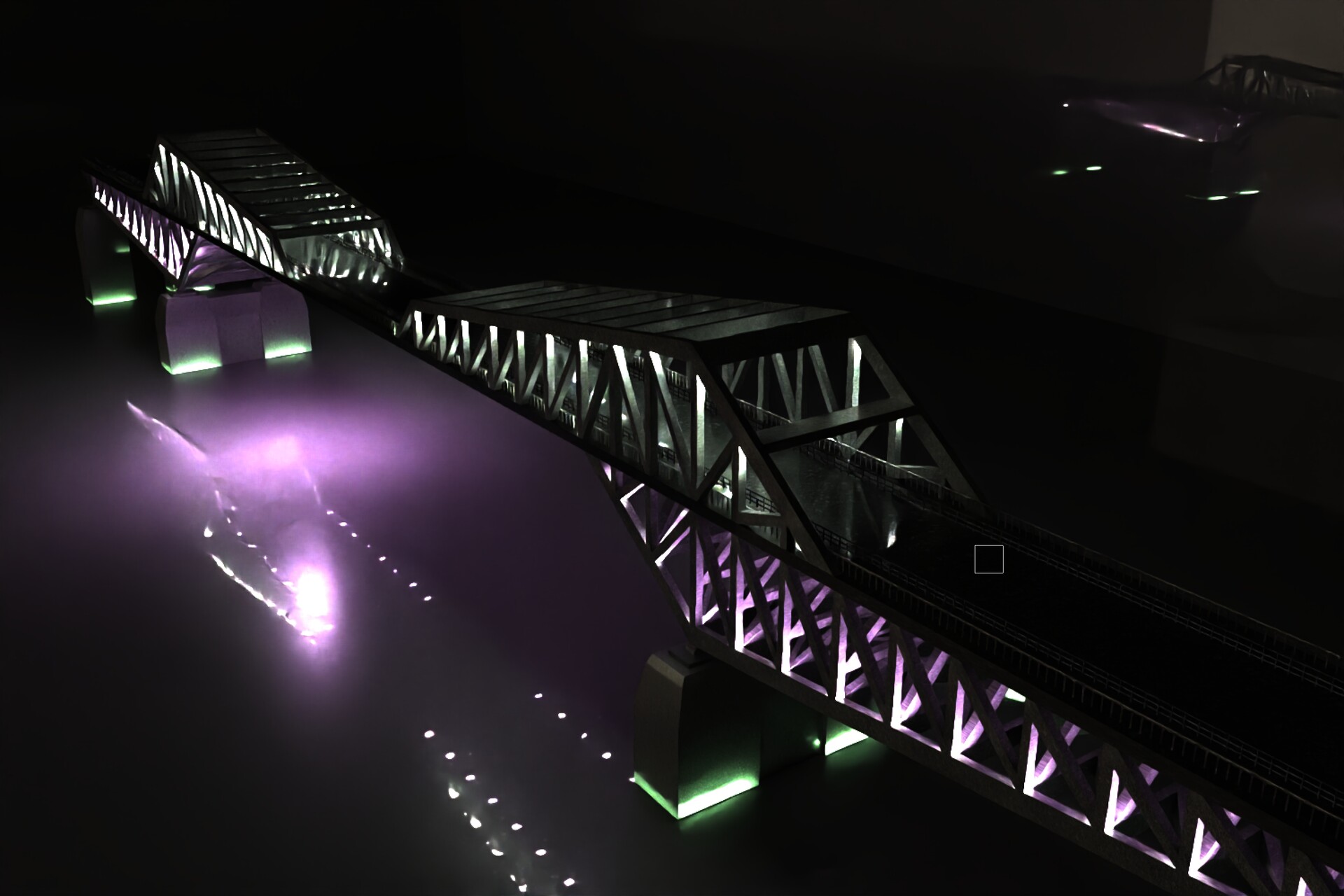 ArtStation - Dinosaur Bridge, Tokyo Model