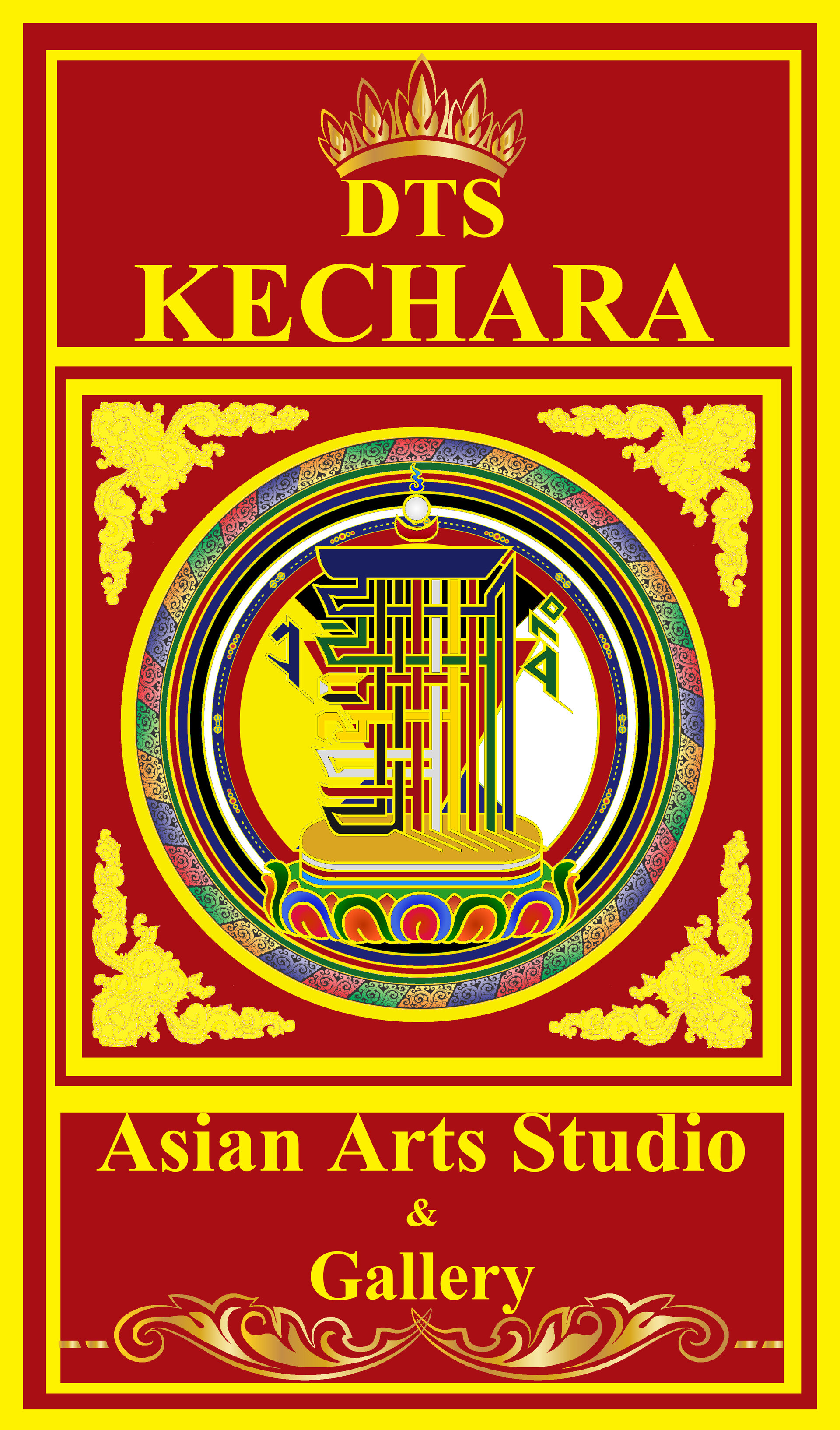 ArtStation - Official branch logo. DTS Kechara Asian Arts Studio ...