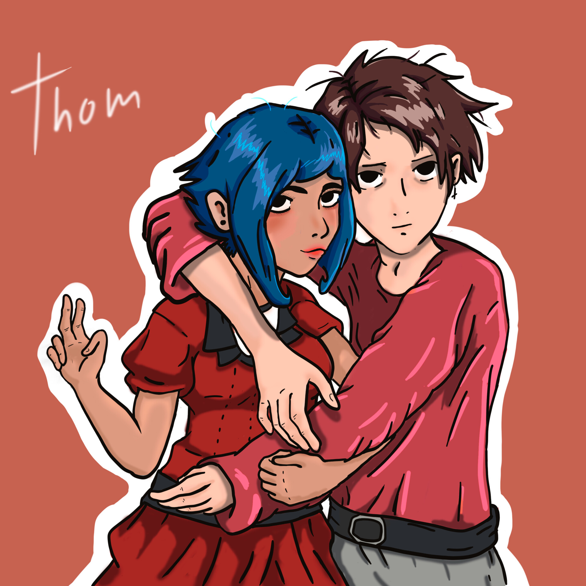 ArtStation - Anime Couple