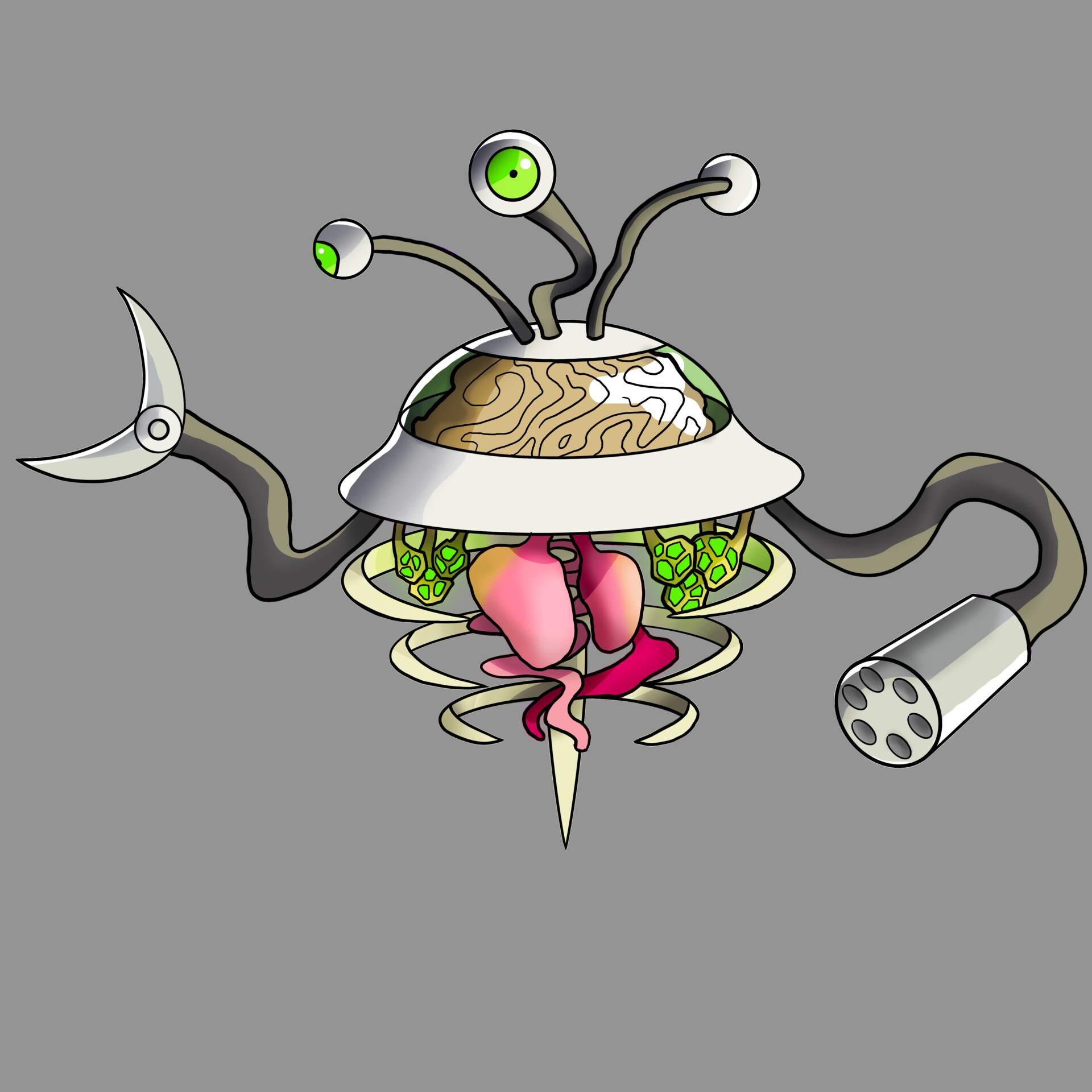 ArtStation - Alien Robot Concept