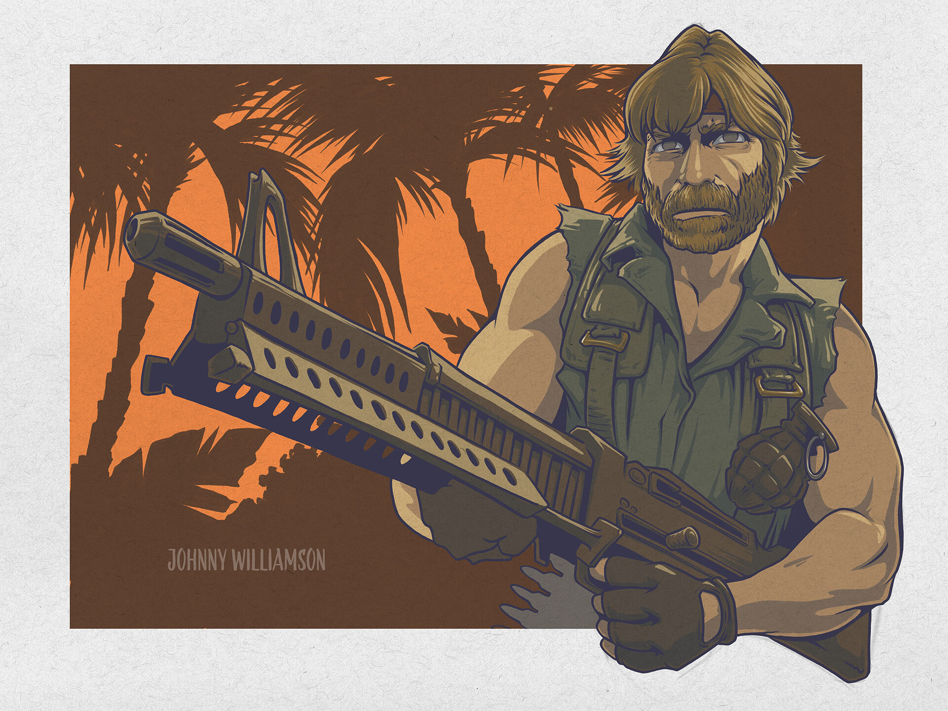 ArtStation - Chuck Norris!