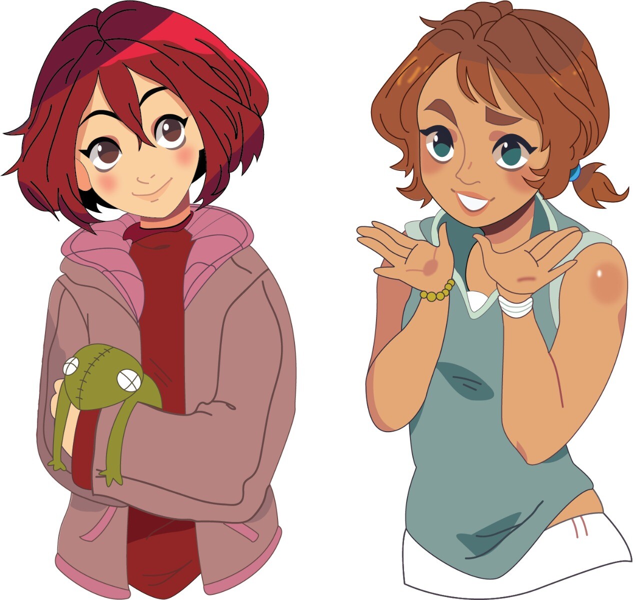 ArtStation - Advance cartoon character design. Software: Adobe Illustrator