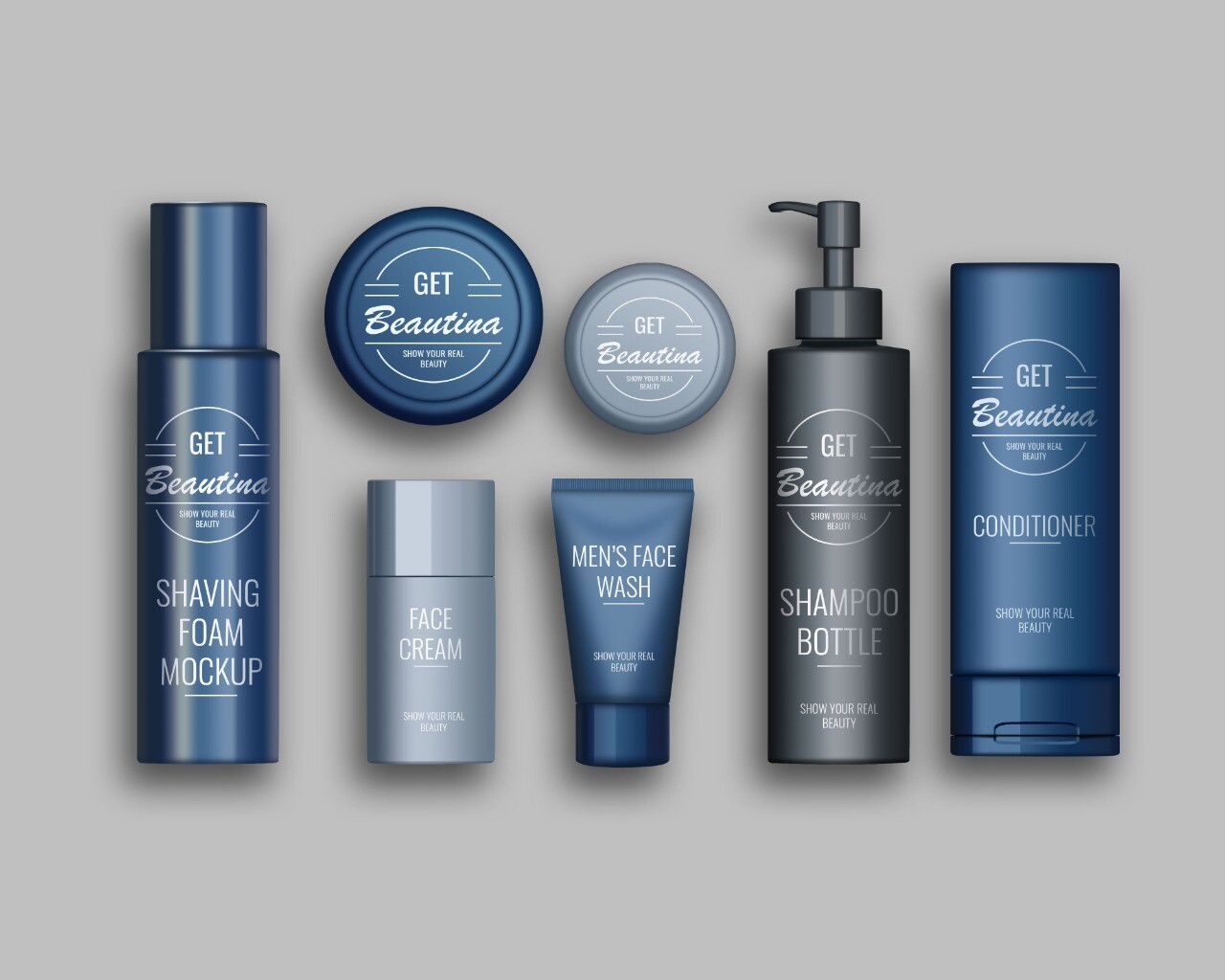 ArtStation - Cosmetic products design. Software: Adobe Photoshop