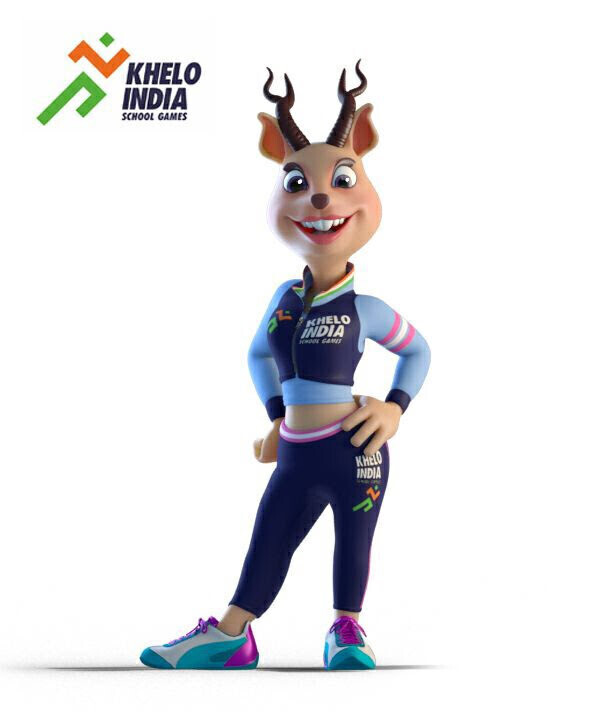 ArtStation - KHELO INDIA MASCOT