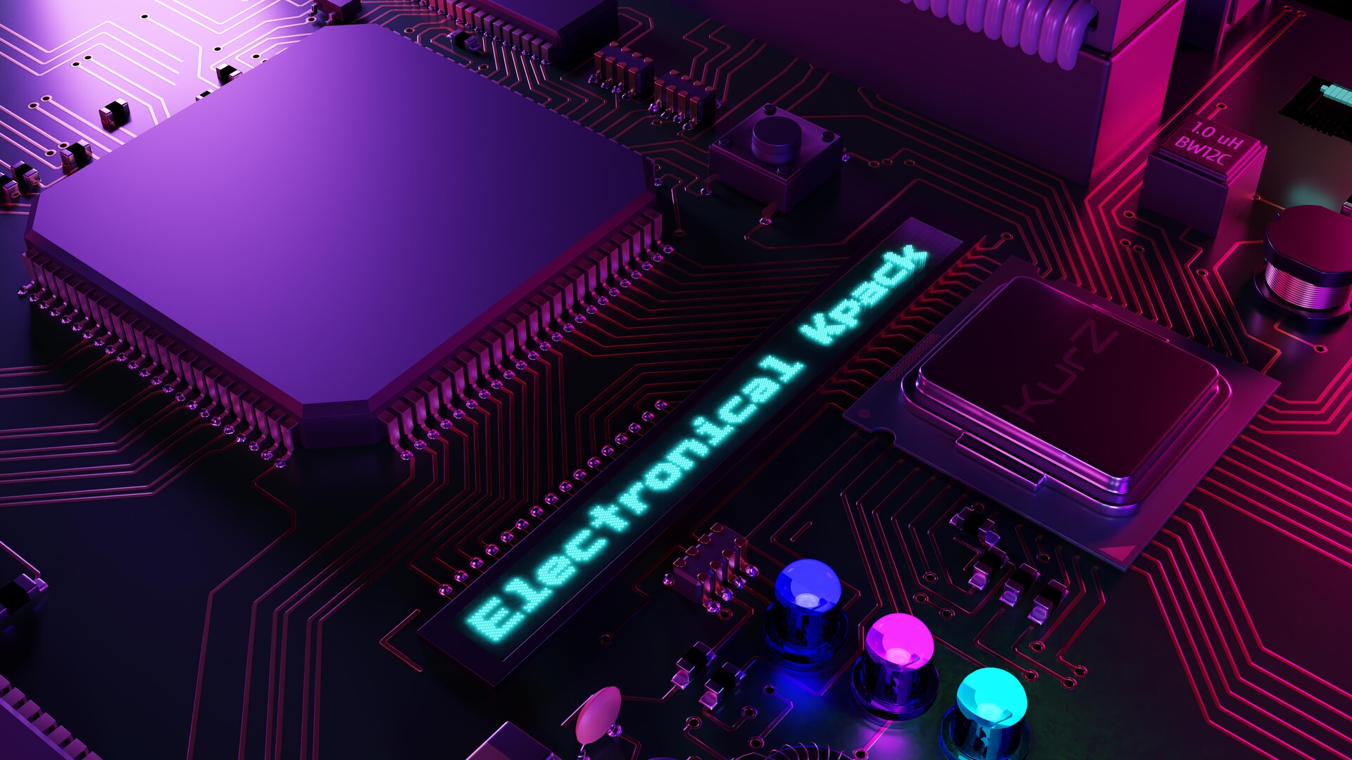 ArtStation - Electronical Kpack by Kurz