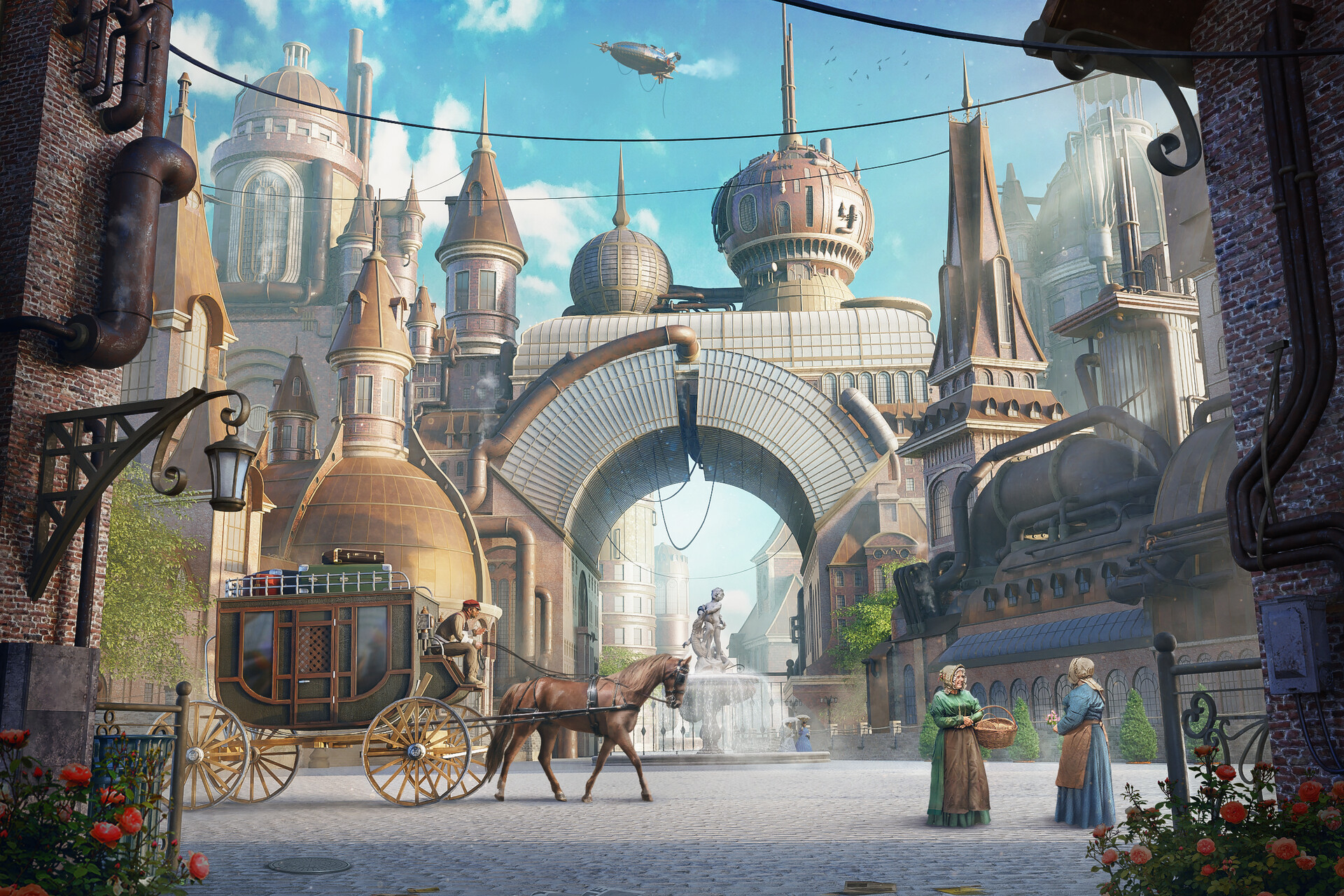 Steampunk Square by Dmitry Krino : r/ImaginarySteampunk