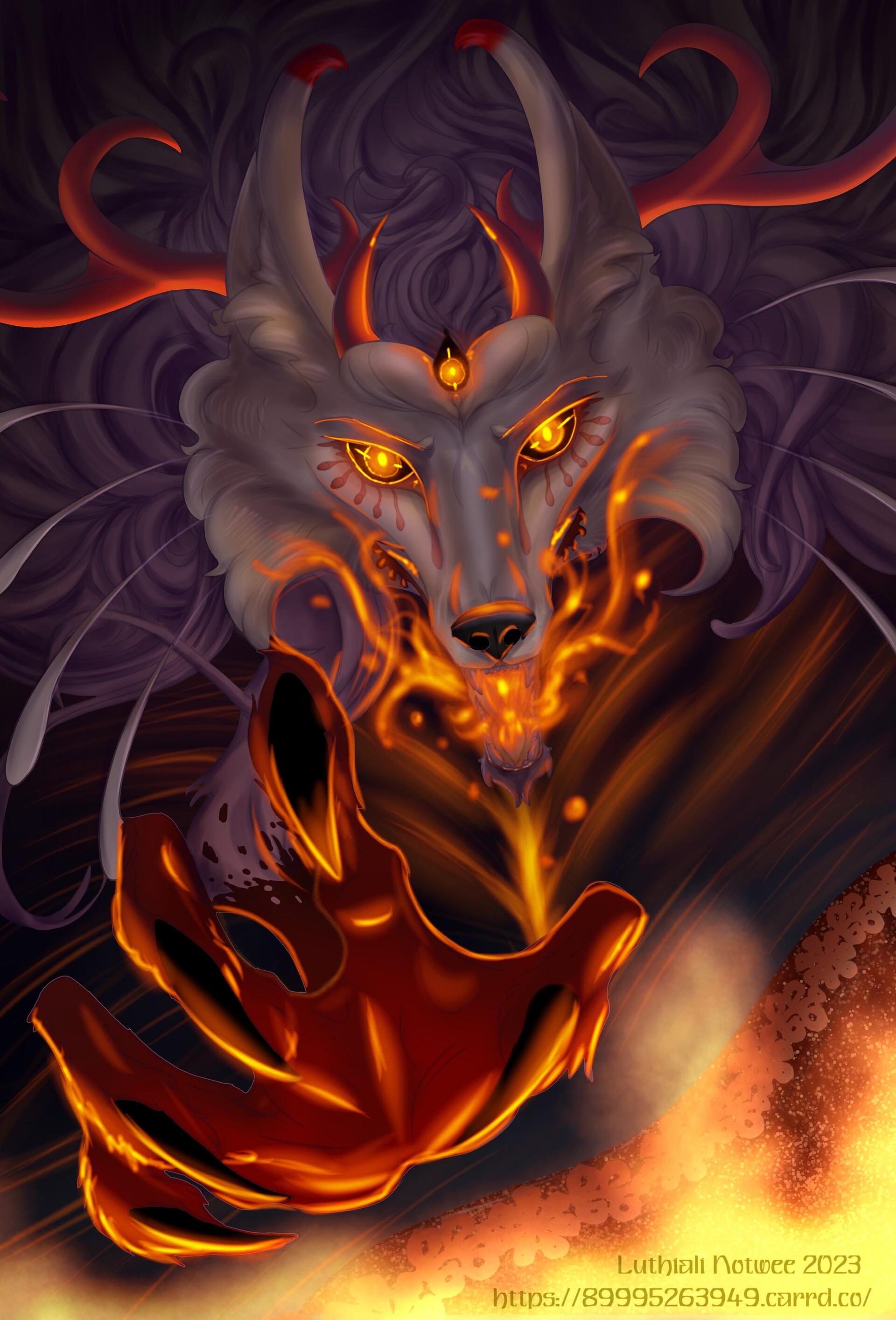 ArtStation - burning