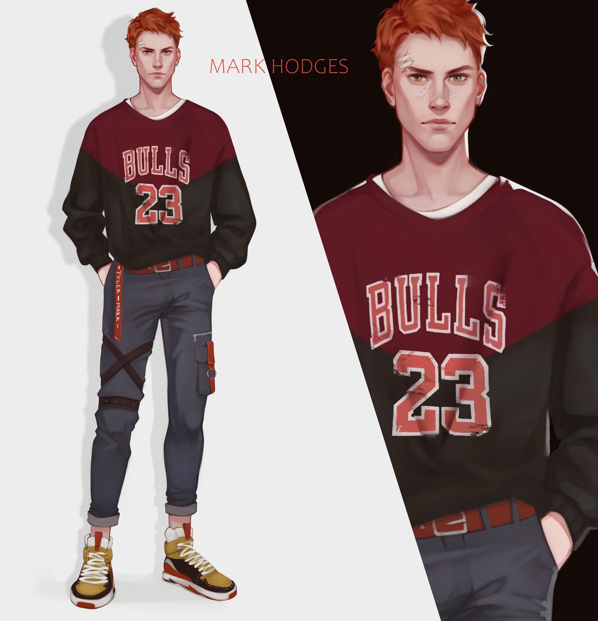 ArtStation - My OC Mark