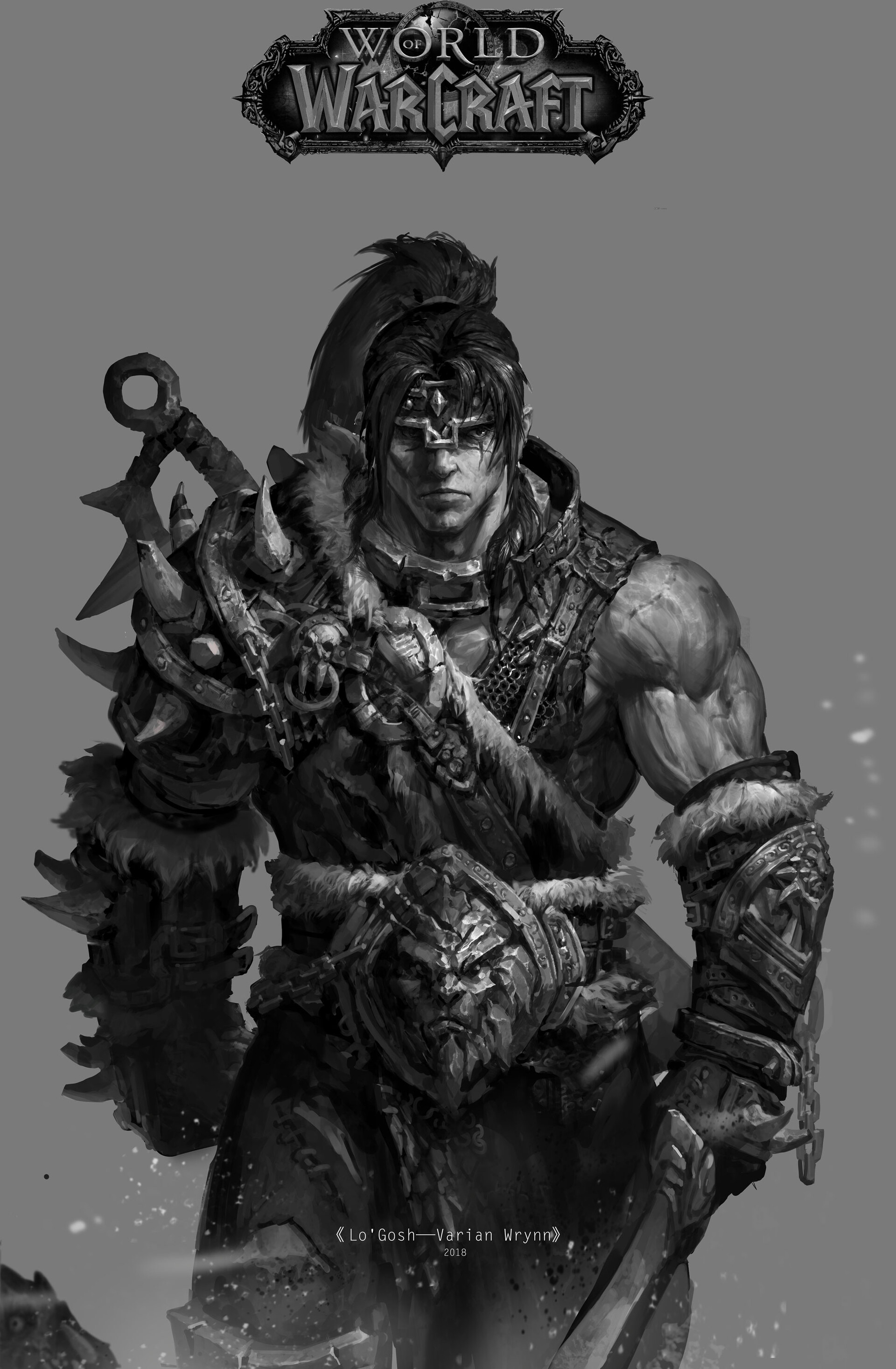 ArtStation - 瓦里安-乌瑞恩 Varian Wrynn