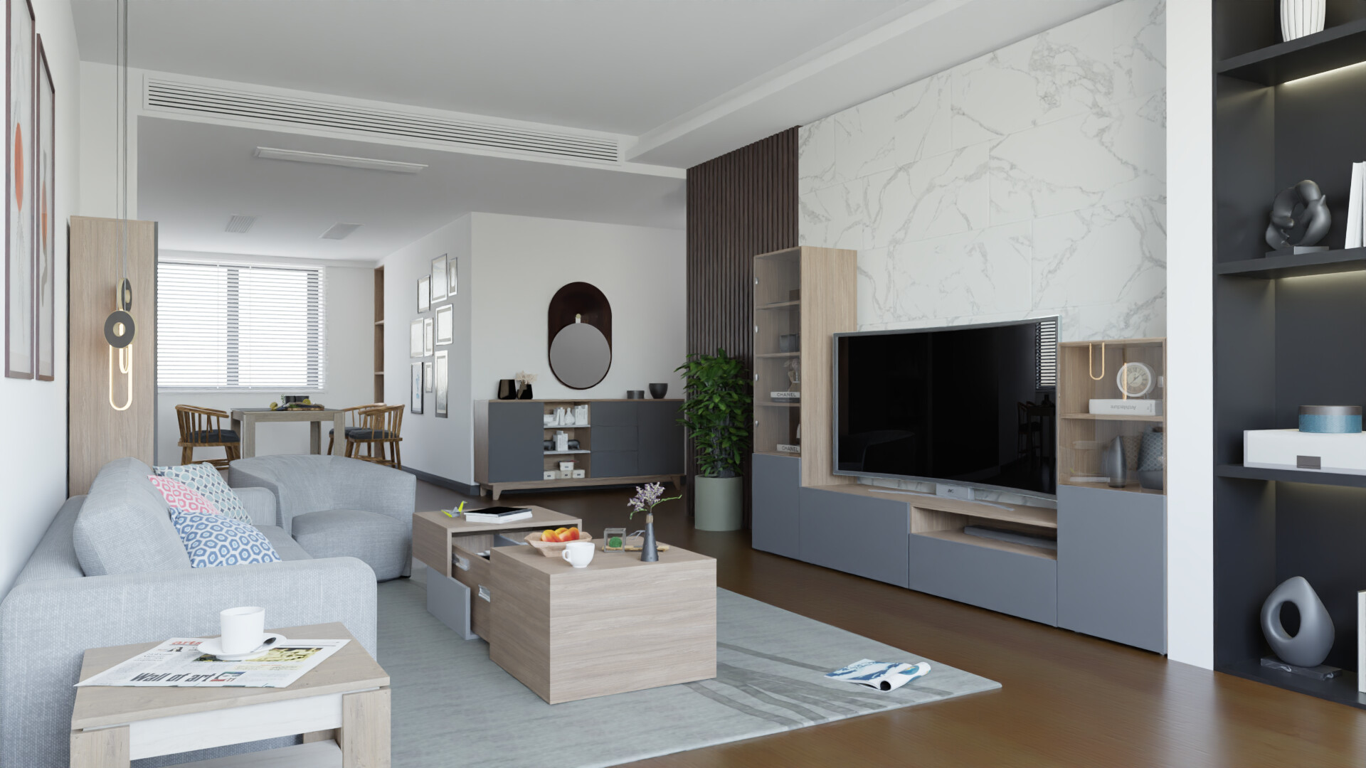 ArtStation - Living room