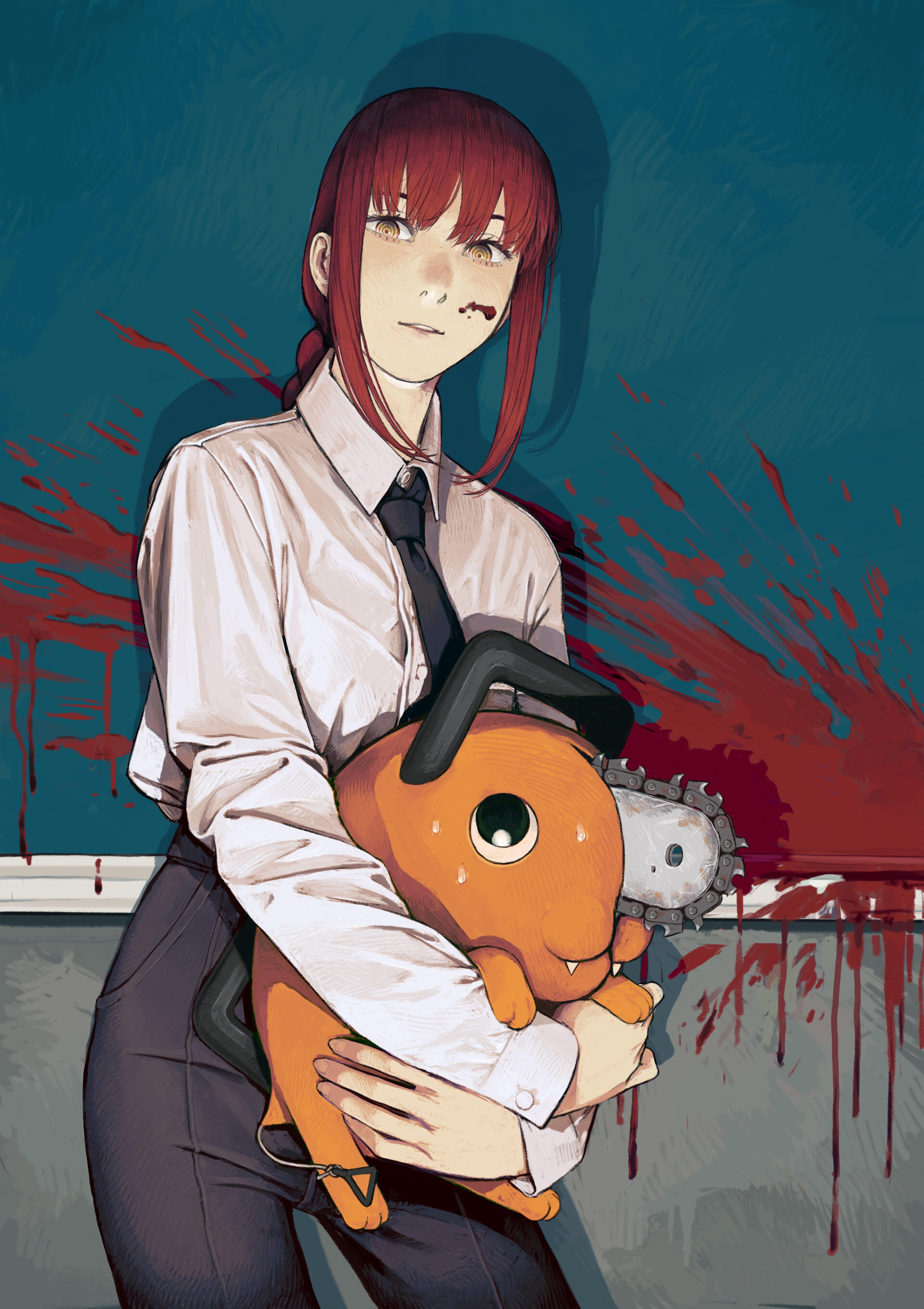 ArtStation - Makima+Pochita