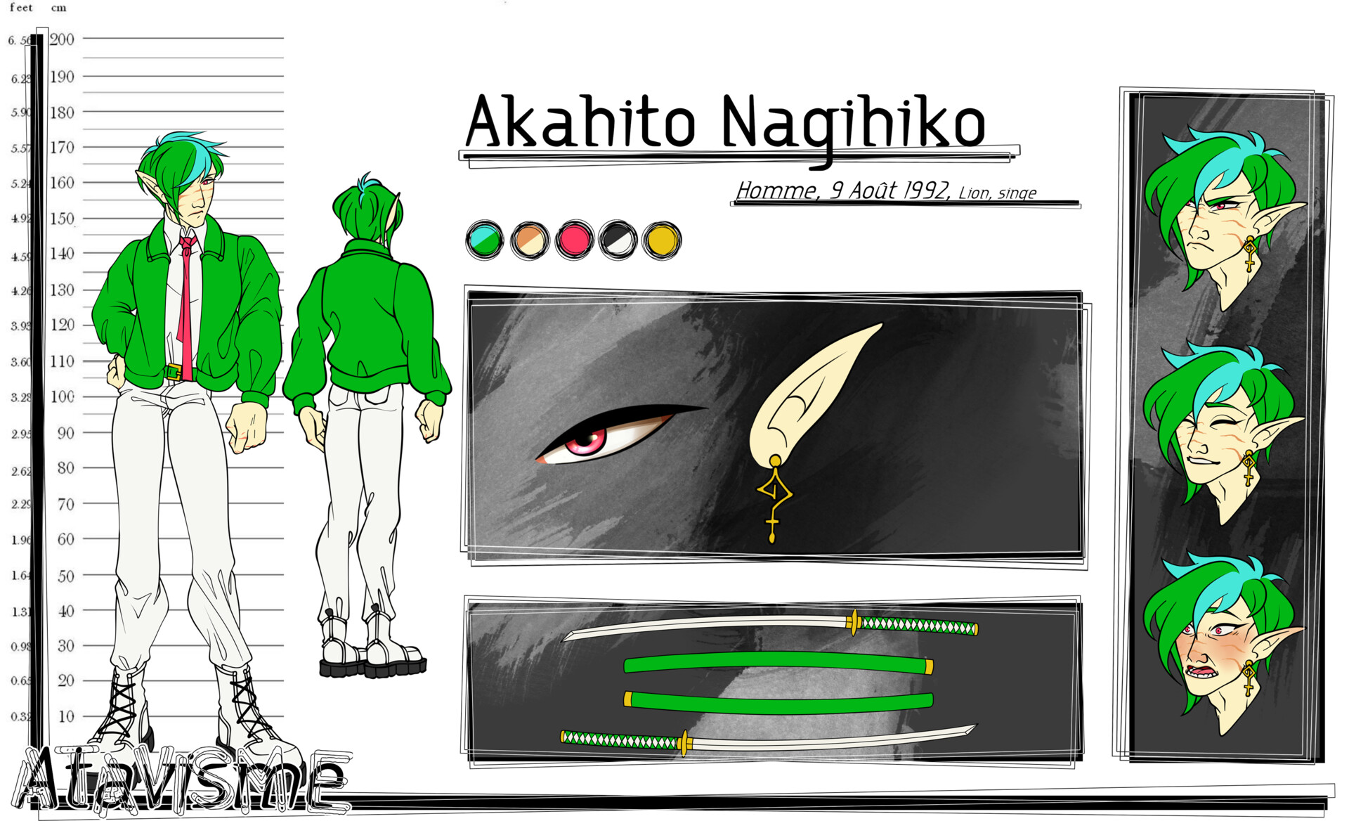 ArtStation - Atavisme: Characters designs