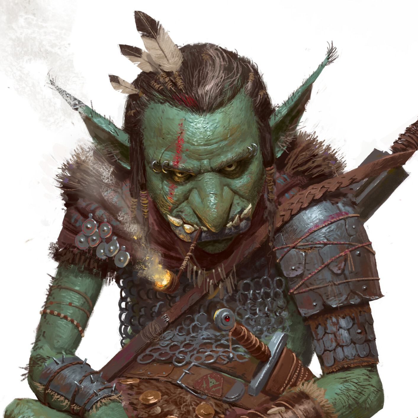 goblin hunter face