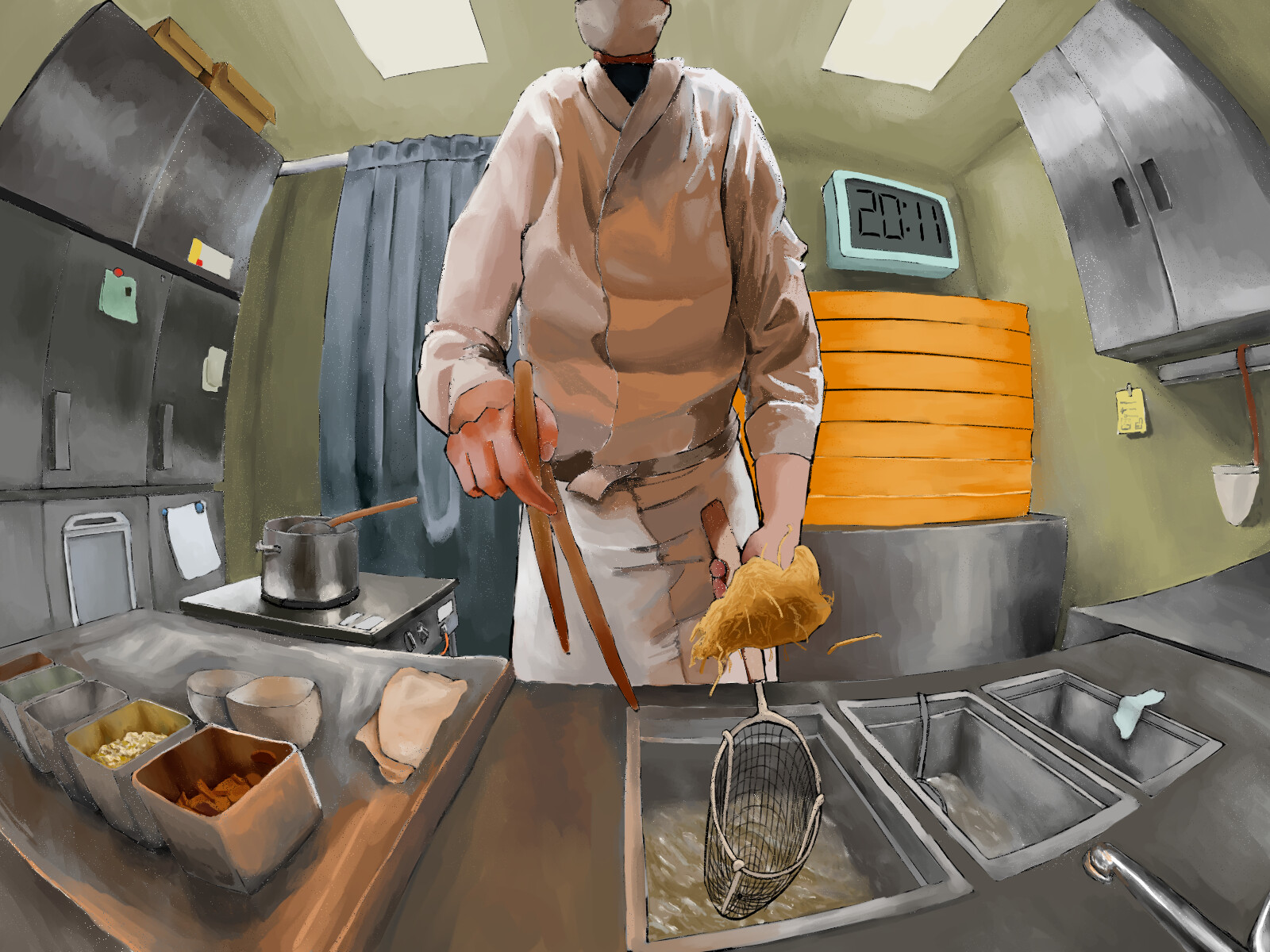 ArtStation - Ramen Kitchen