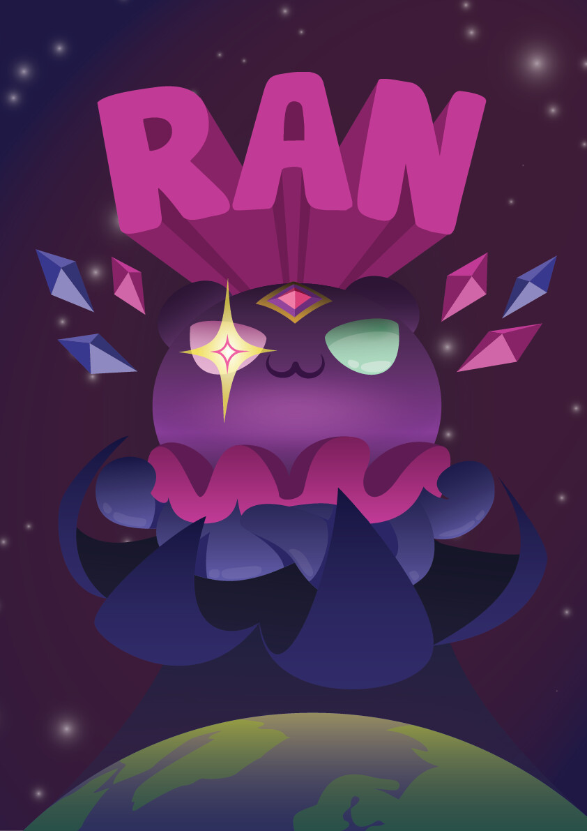 ArtStation - RAN - Poster vector design