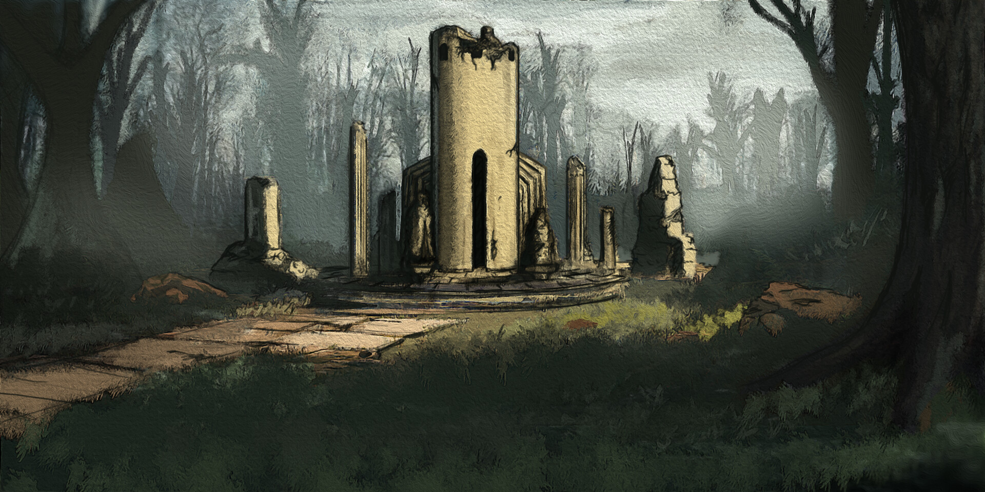ArtStation - Lost Ruins
