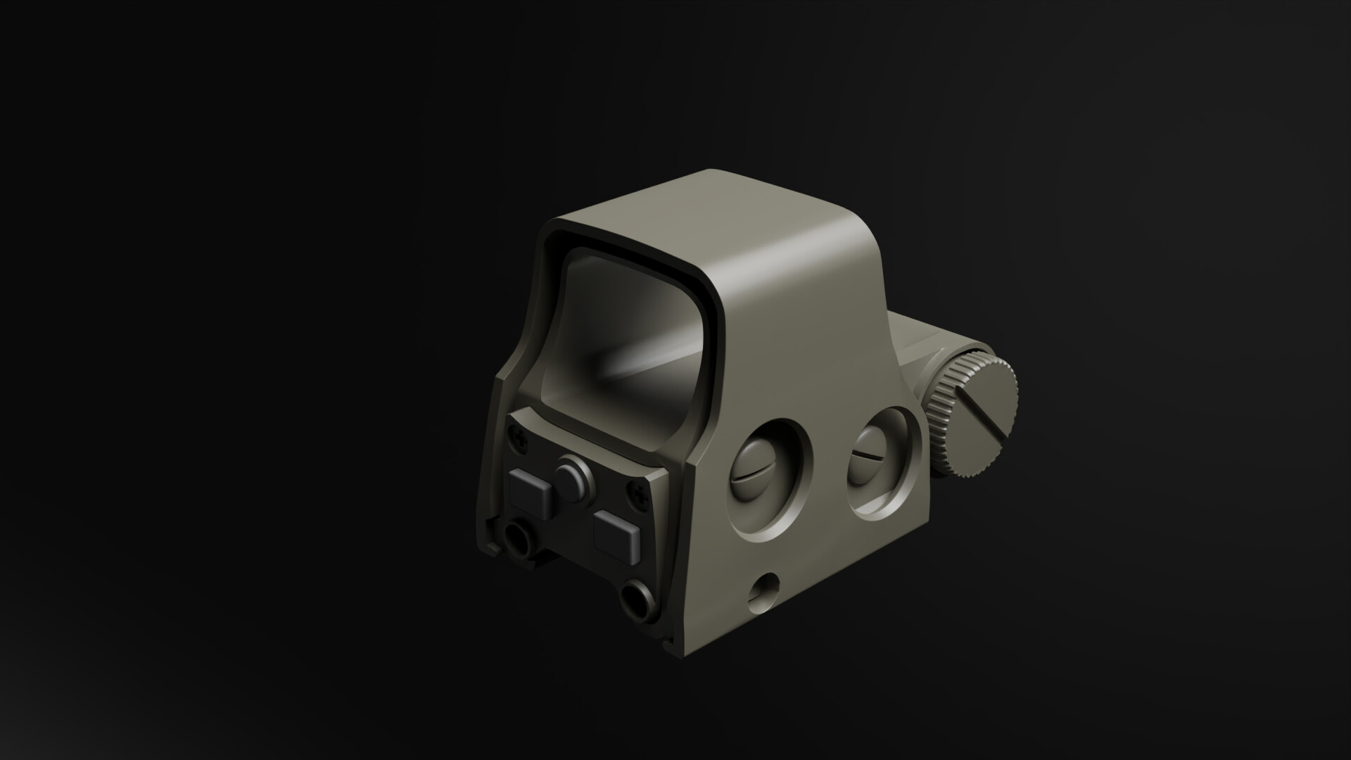 ArtStation - (WIP) EoTech holographic sight