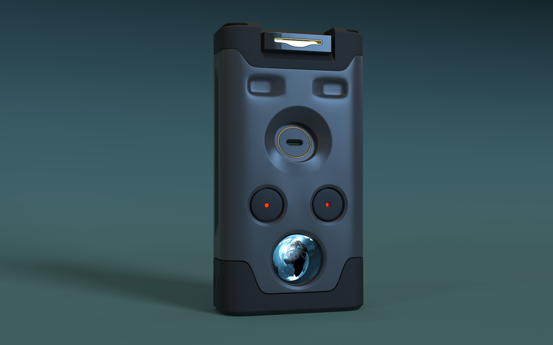 ArtStation - Portable GPS system