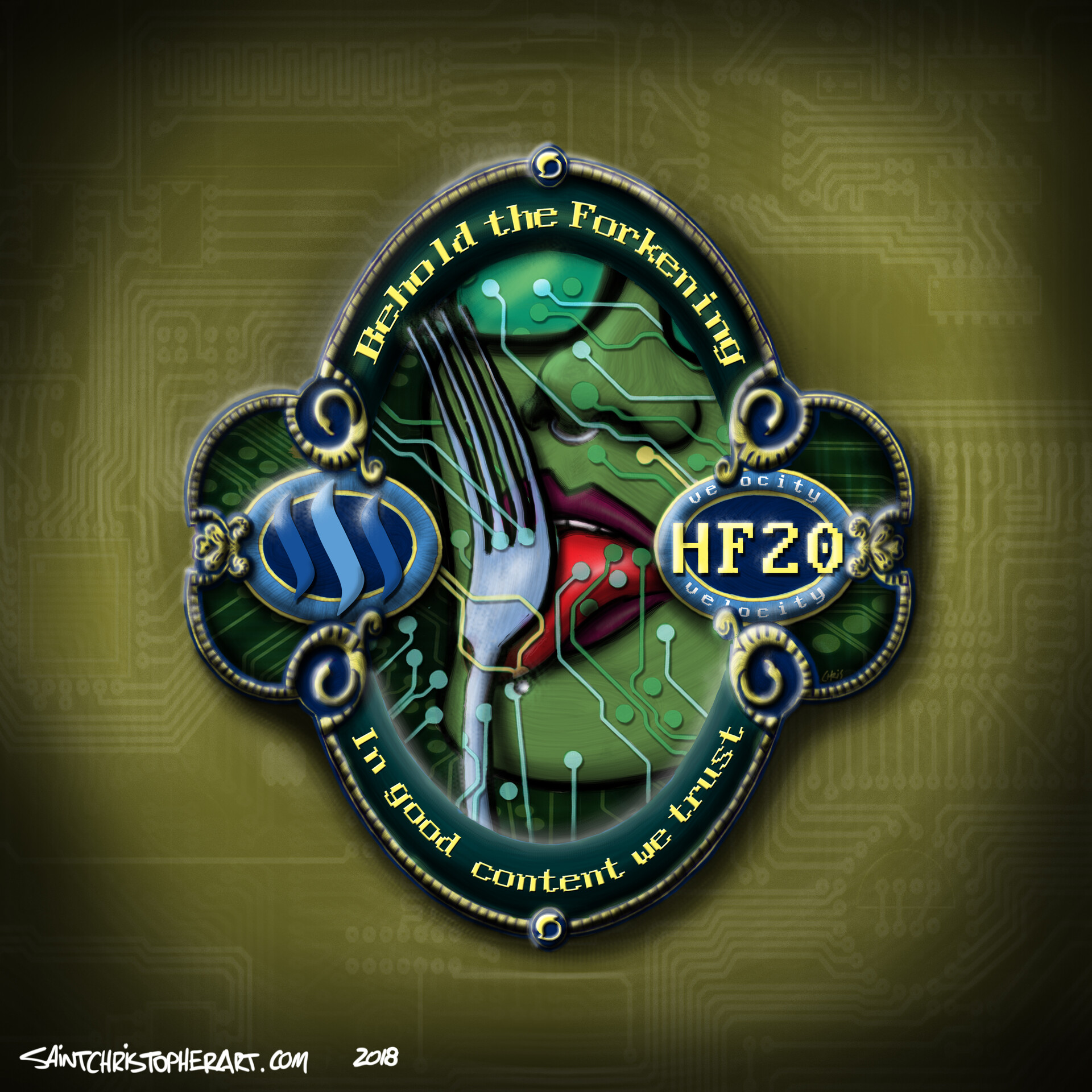 ArtStation - The Steem Hardfork 20 Event