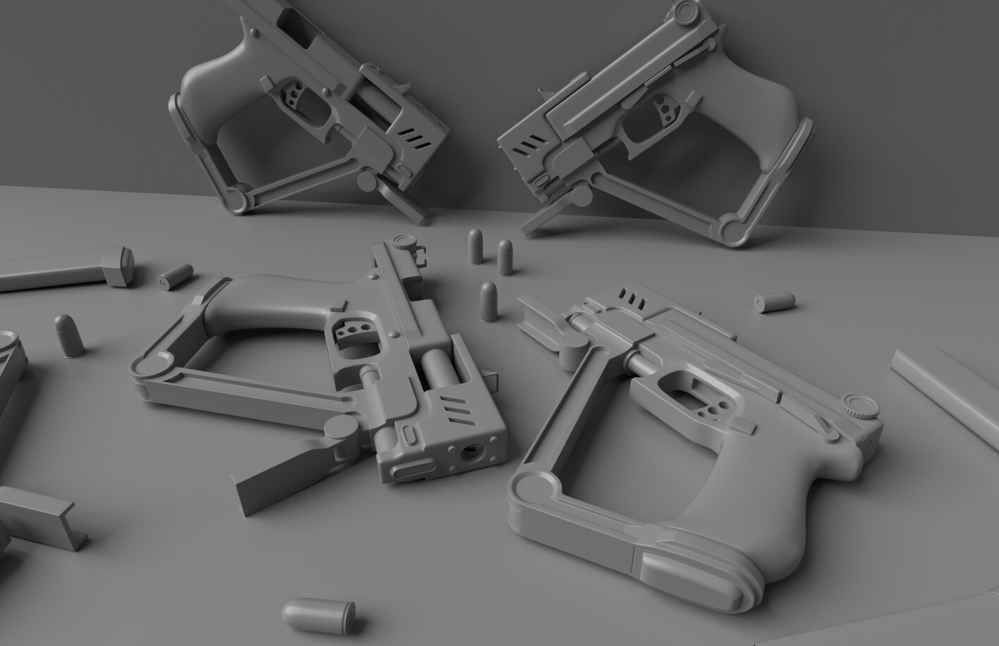 Shaun Mackey - Pistol 03 High-Poly
