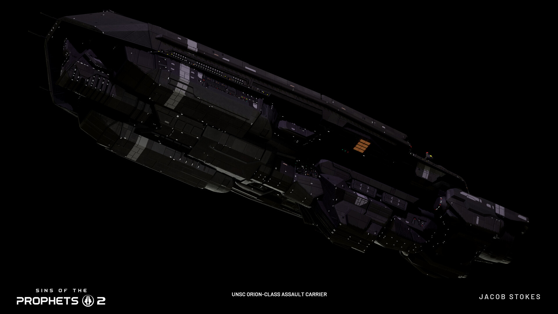 Jacob Stokes - Sins of the Prophets 2 - Orion-class assault carrier