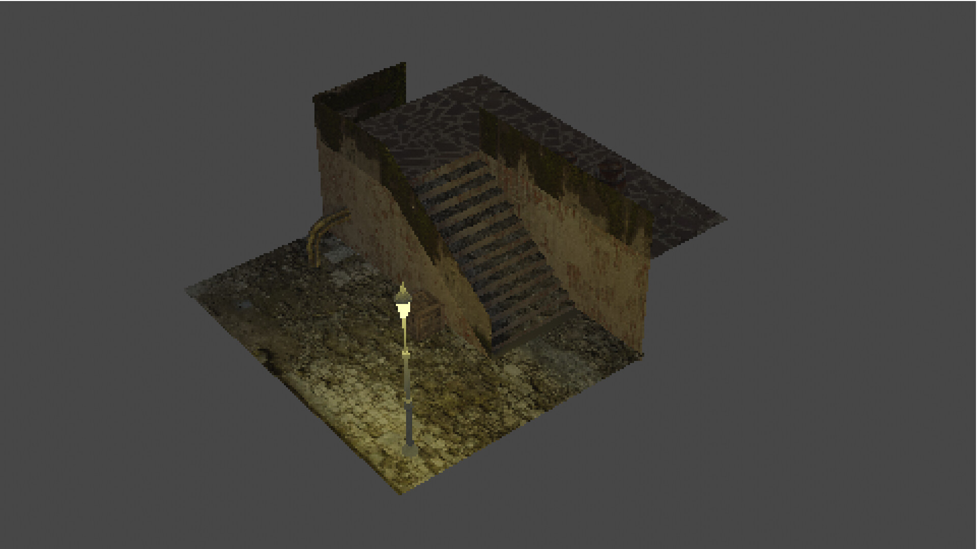 ArtStation - Ps1 style scenery