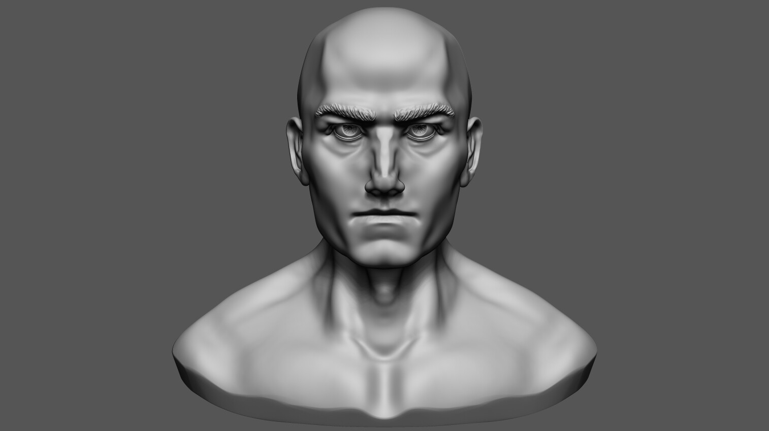 ArtStation - Random human head sculpt