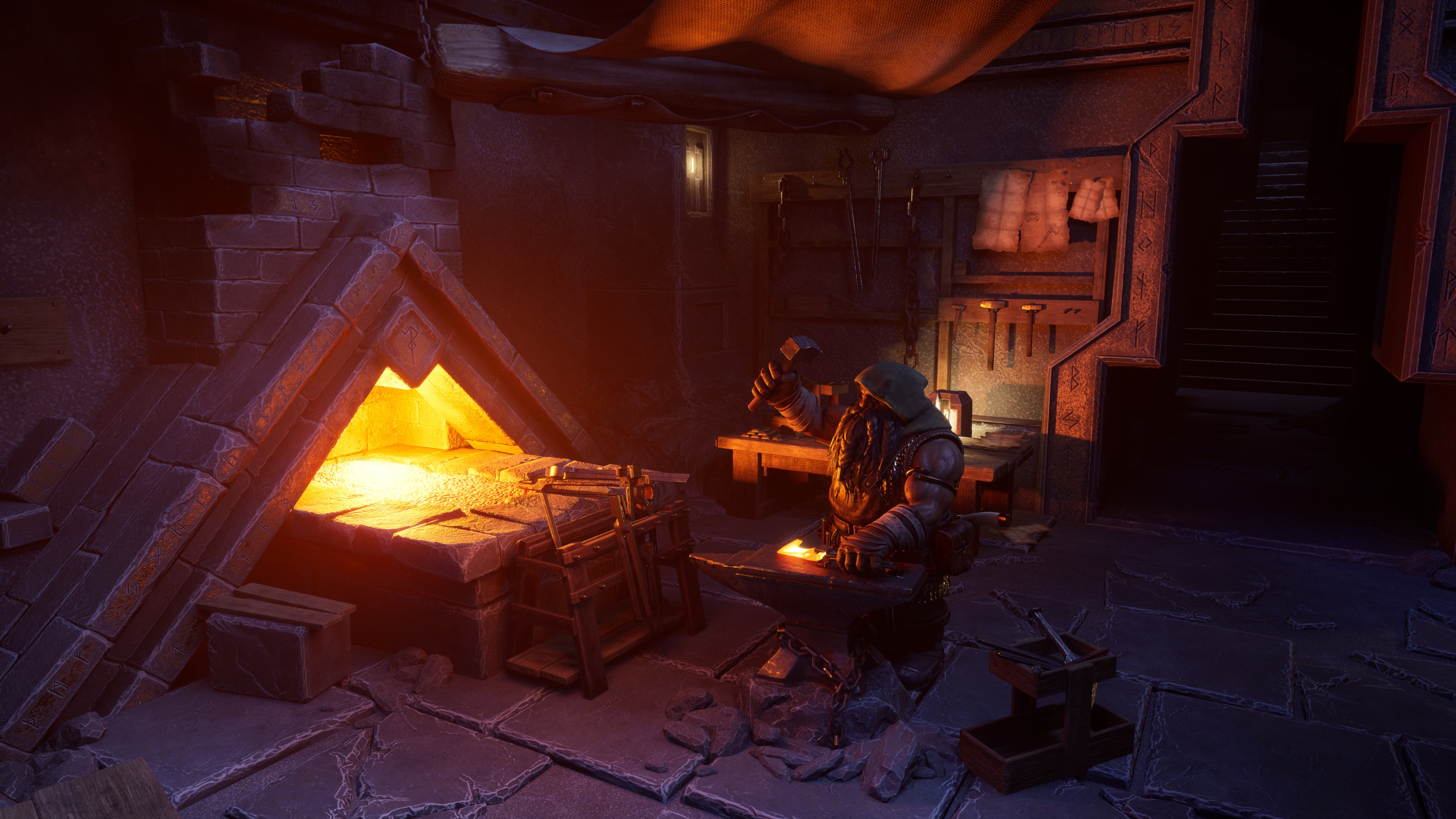 Vo̧rðr - Dwarf Smith by Alex J Wood : r/ImaginaryArtisans