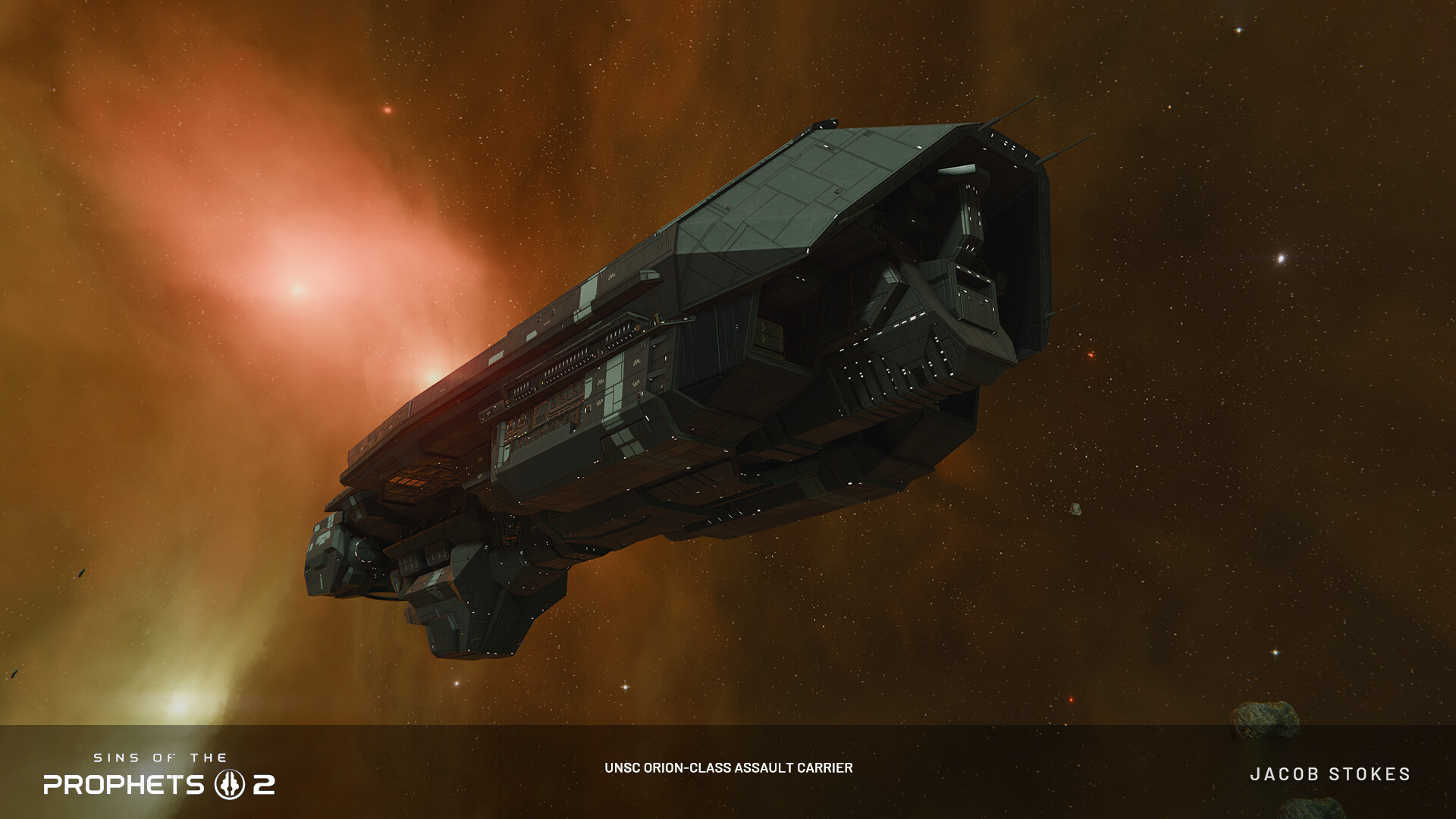 Jacob Stokes - Sins of the Prophets 2 - Orion-class assault carrier