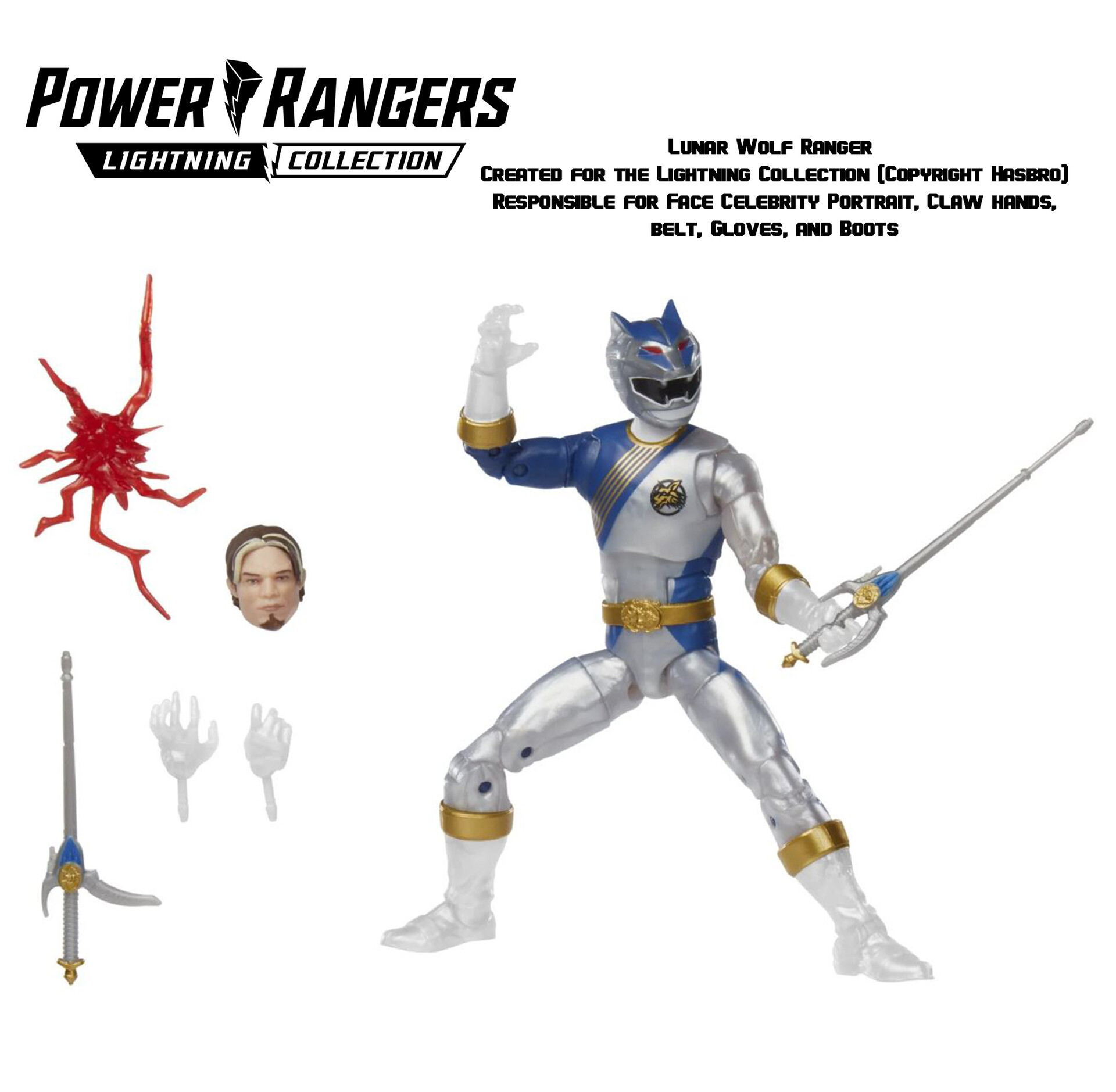 ArtStation - Lunar Wolf Ranger POWER RANGERS LIGHTNING COLLECTION