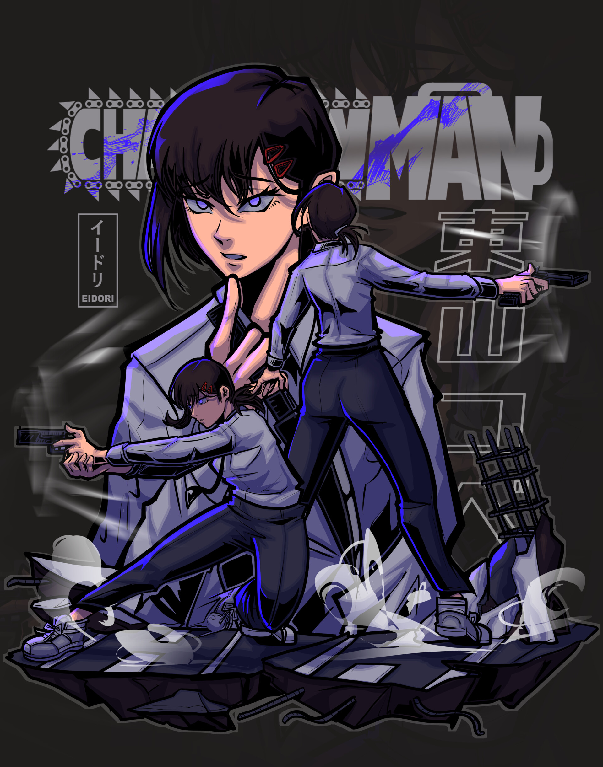 ArtStation - Fan Art | Kobeni from Chainsawman