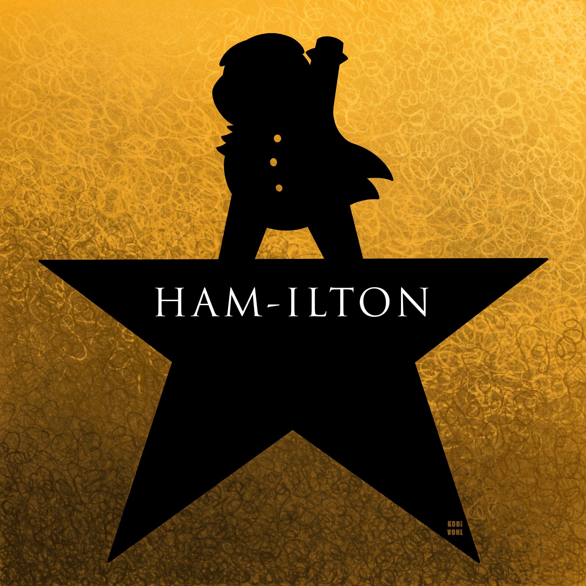 ArtStation - Hamilton Cover Art