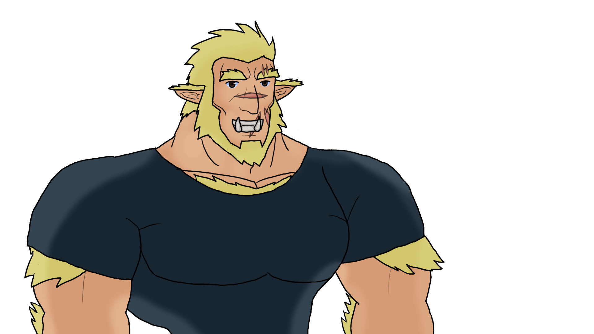 ArtStation - Alan - Werewolf (Mancameron/Boycameron)