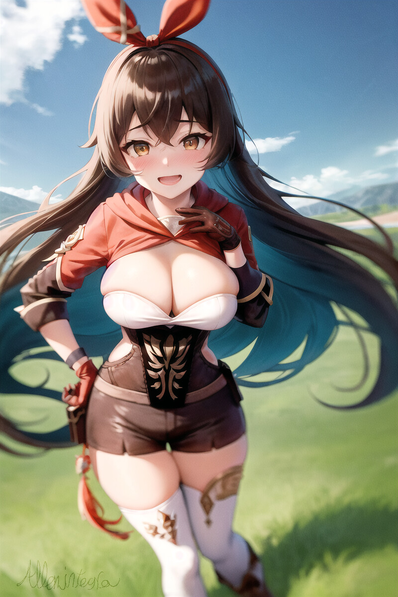 Artstation Amber [genshin Impact]