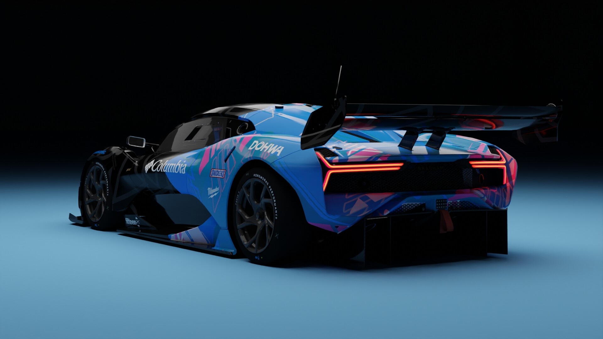 ArtStation - Brabham BT62 Columbia livery