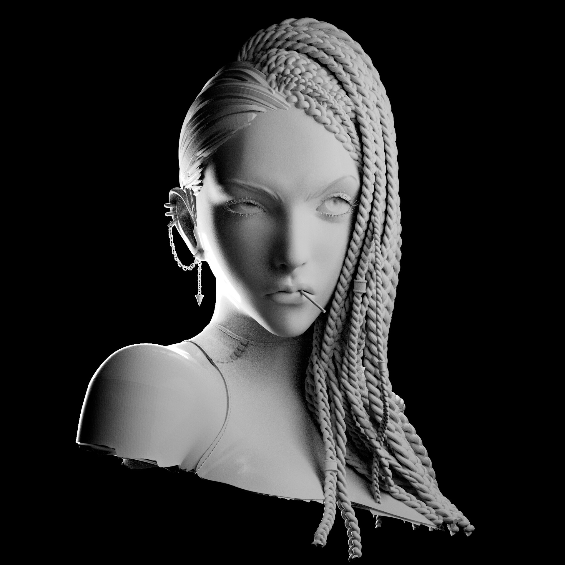 ArtStation - 3-Hours Female Portrait Practice