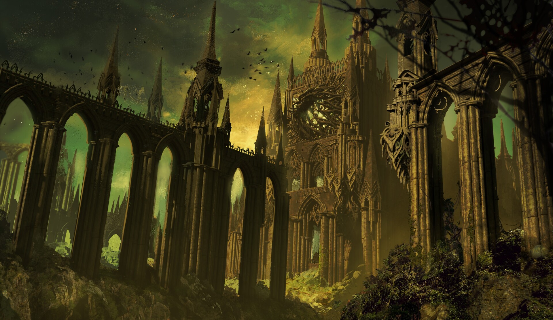 ArtStation - Caerhays fortress