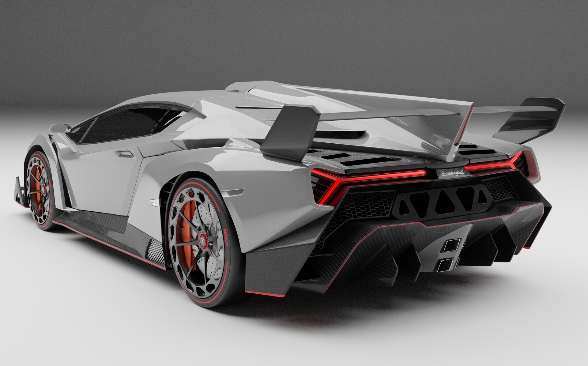 Lamborghini Veneno Back