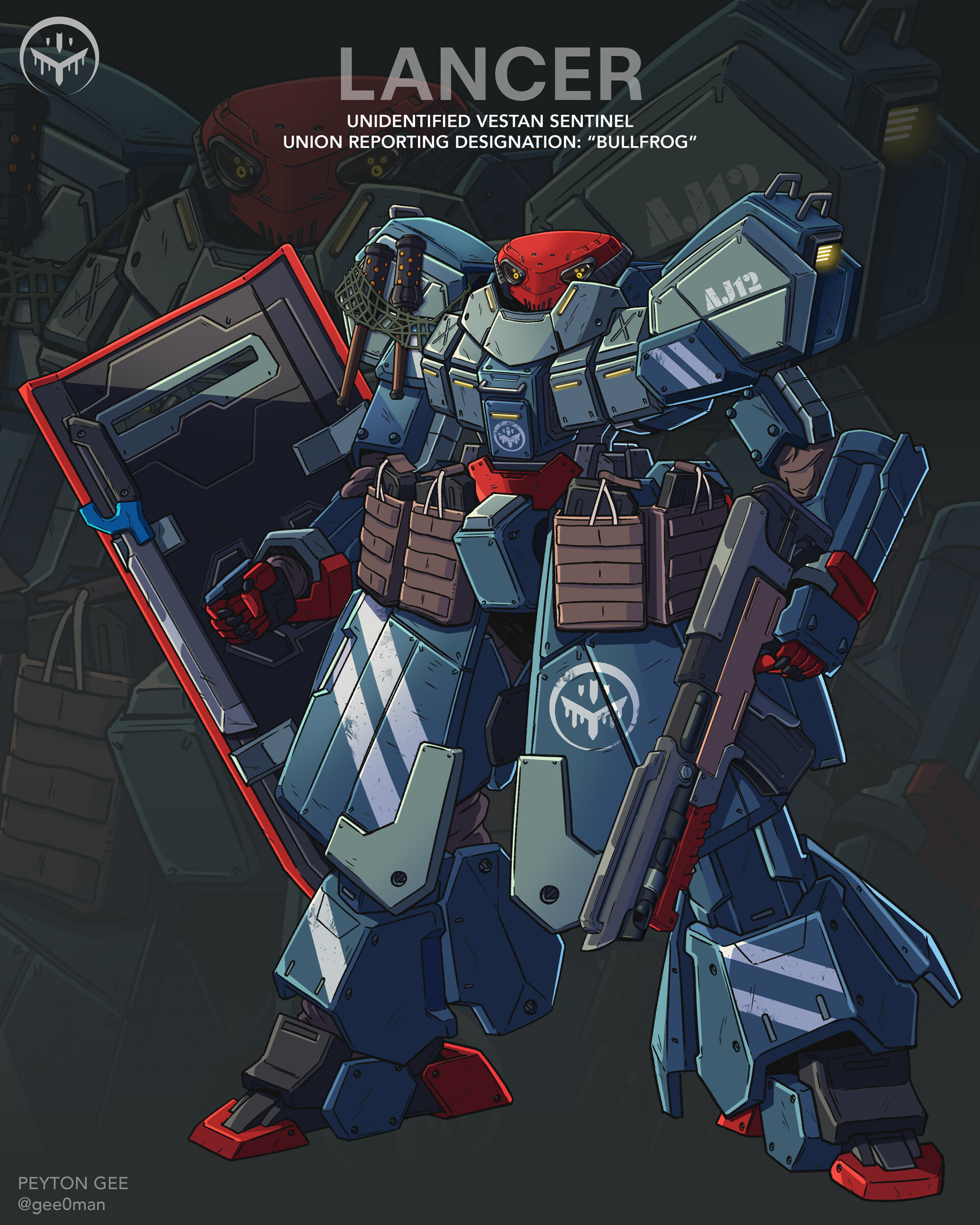 ArtStation - Lancer Solstice Rain - Bullfrog