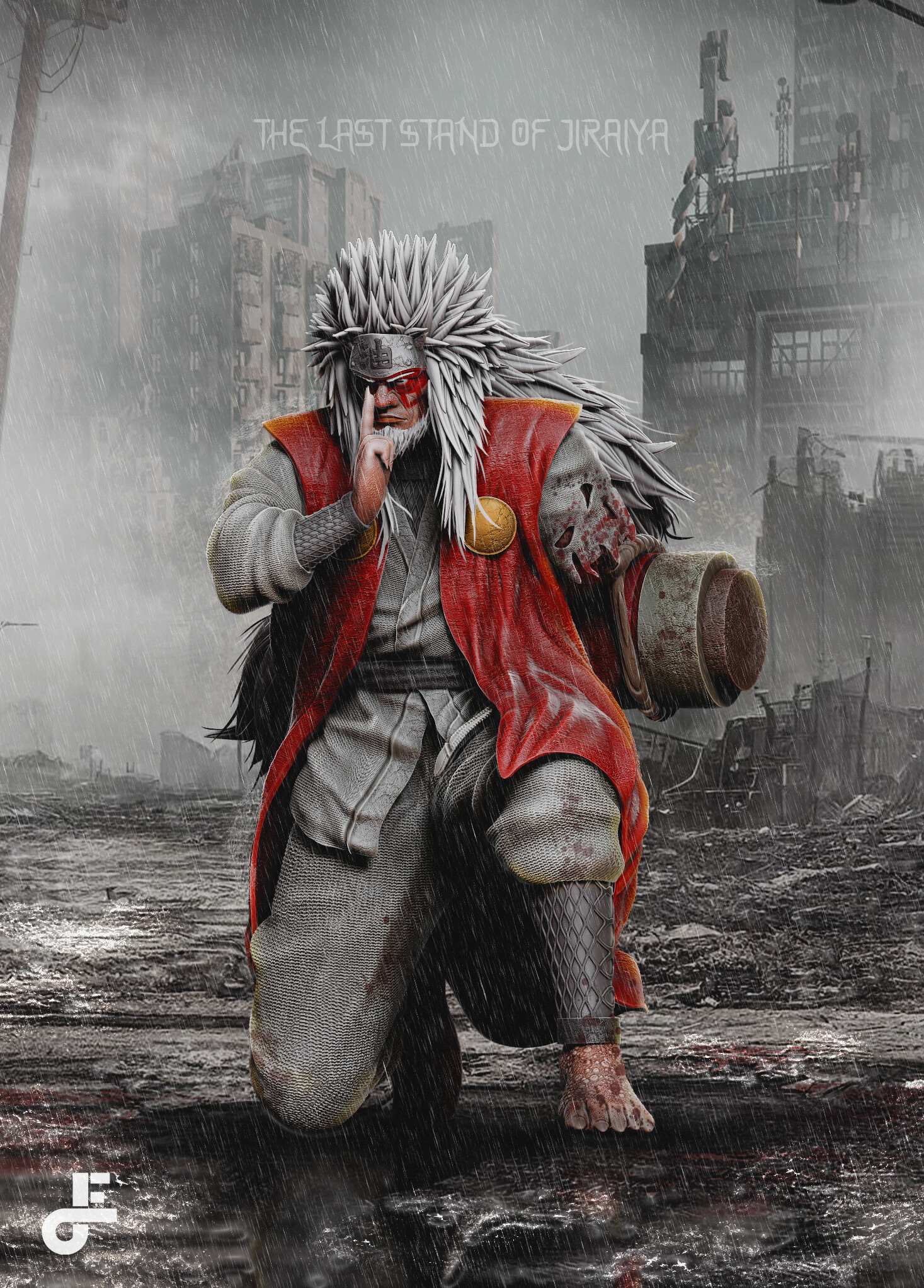 ArtStation - The Last Stand Of Jiraiya