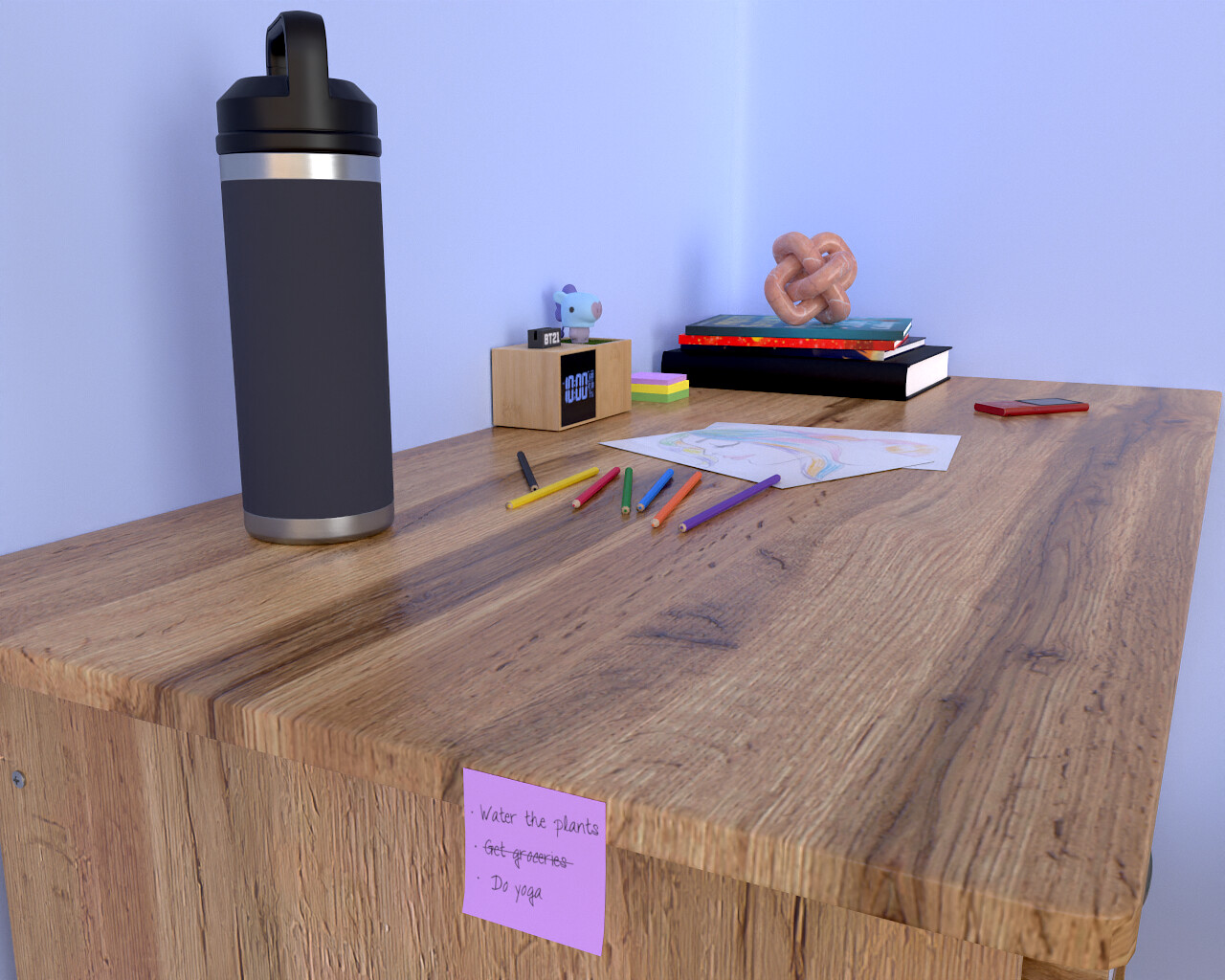 Preetham Mallappa - Messy Study Table