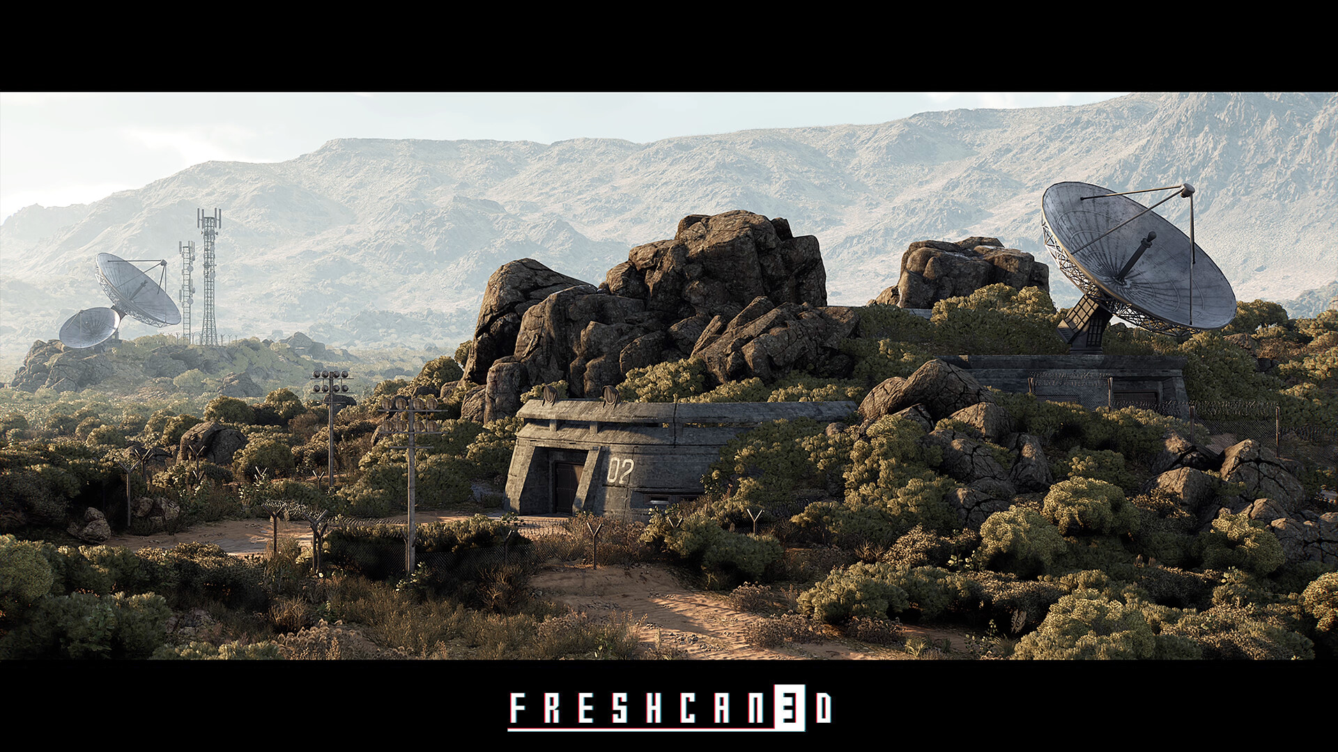 Freshcan 3D - Environment Art Studio - Outpost and Bunker Environment ...