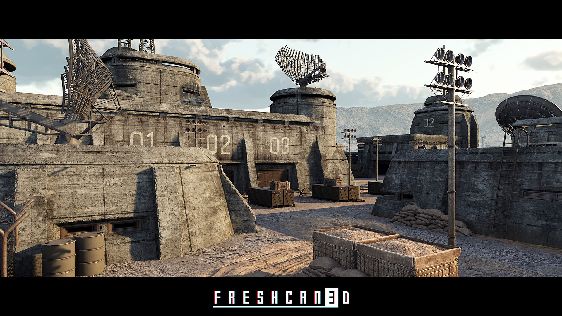 Freshcan 3D - Environment Art Studio - Outpost and Bunker Environment ...