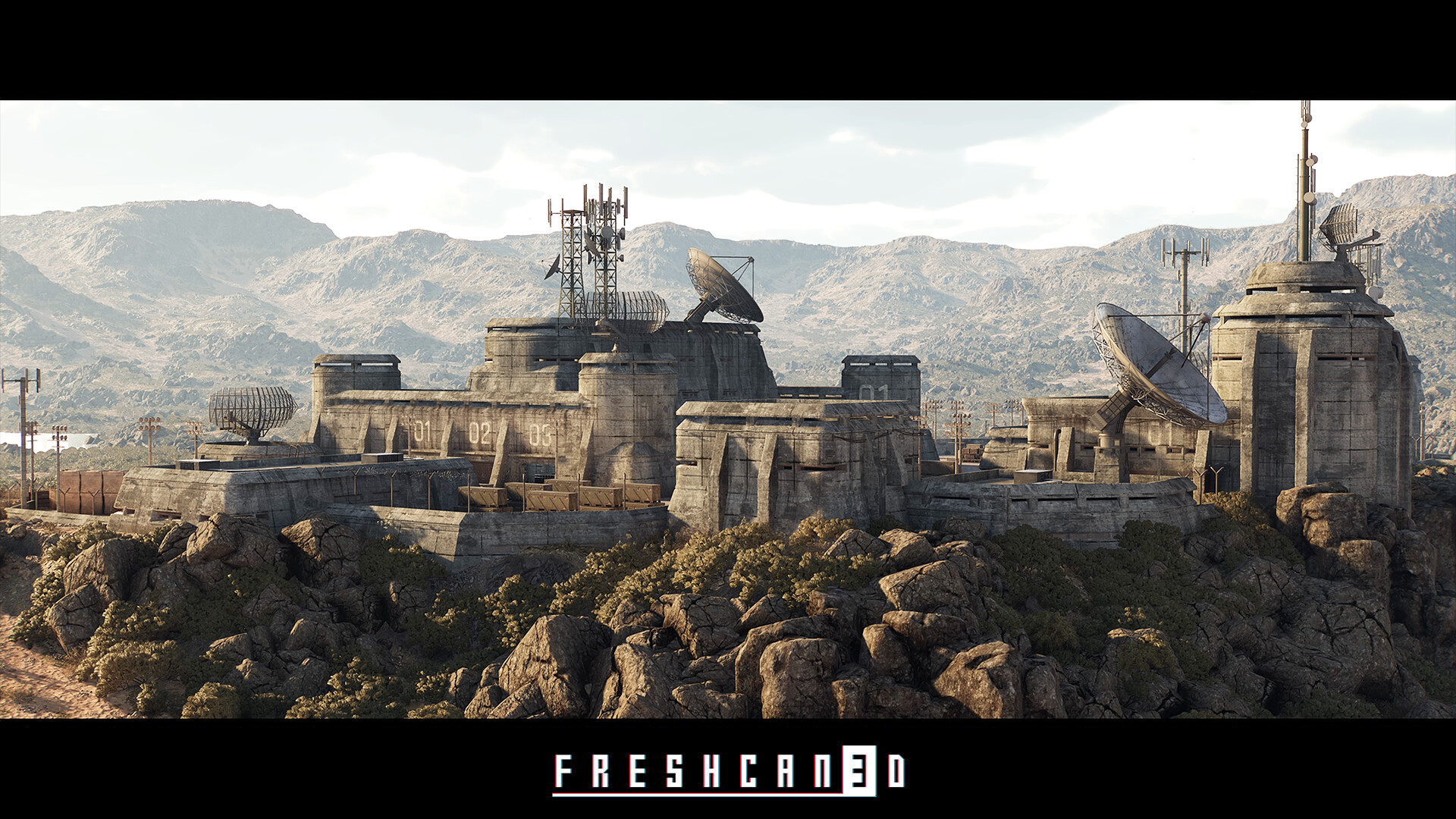 Freshcan 3D - Environment Art Studio - Outpost and Bunker Environment ...
